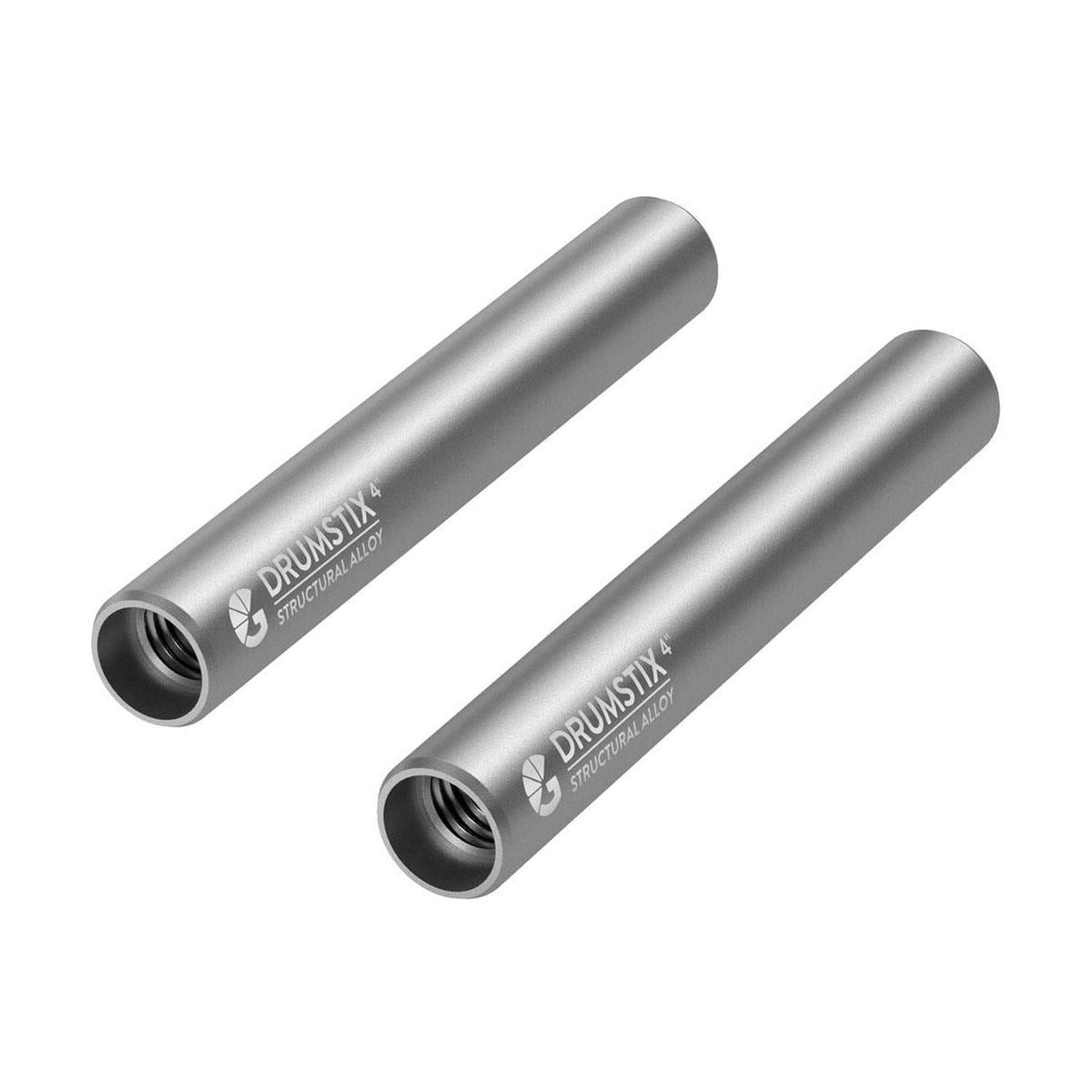 Bright Tangerine Drumstix 15mm Structural Alloy Threaded Rod, 4", Pair ...