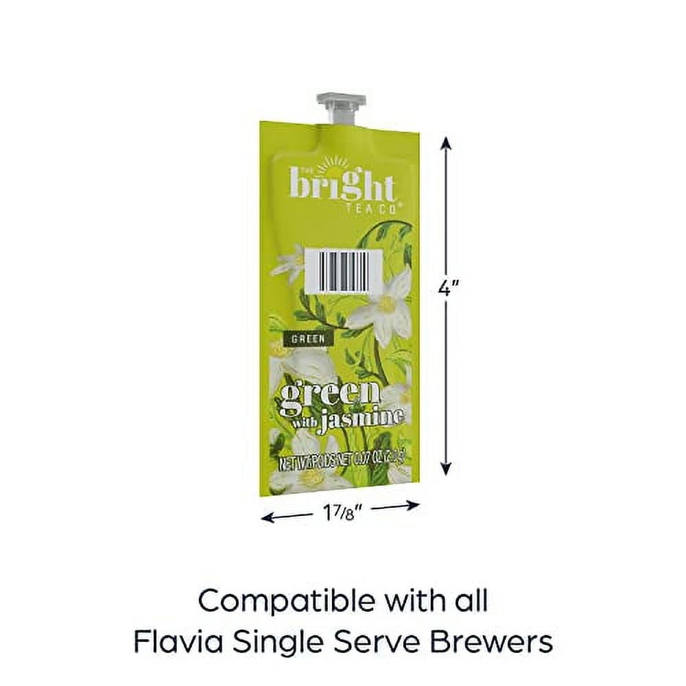 Bright Tea Co. B503 Green Tea With Jasmine Flavia Freshpacks, 100 ...