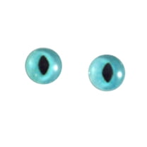 Bright Turquoise Cat Glass Eyes - Walmart.com