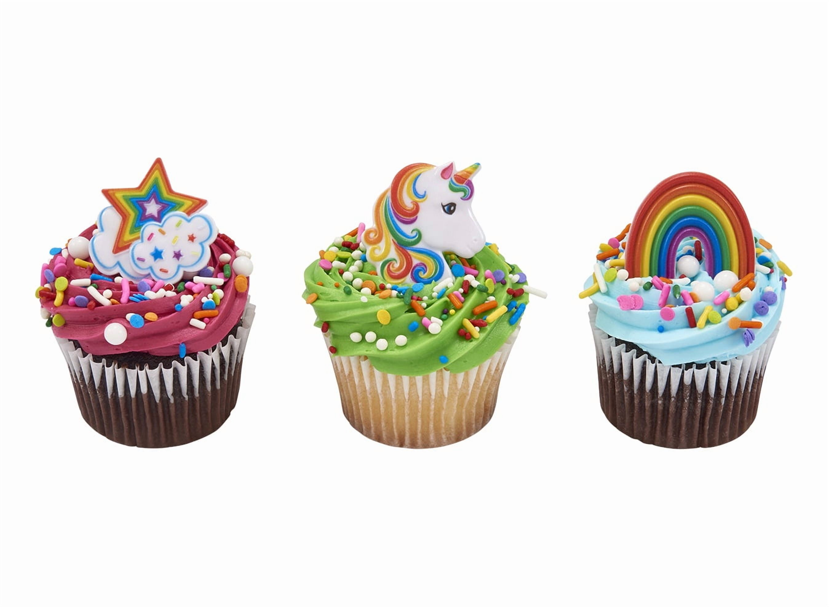 Bright Unicorn Cupcakes - Walmart.com