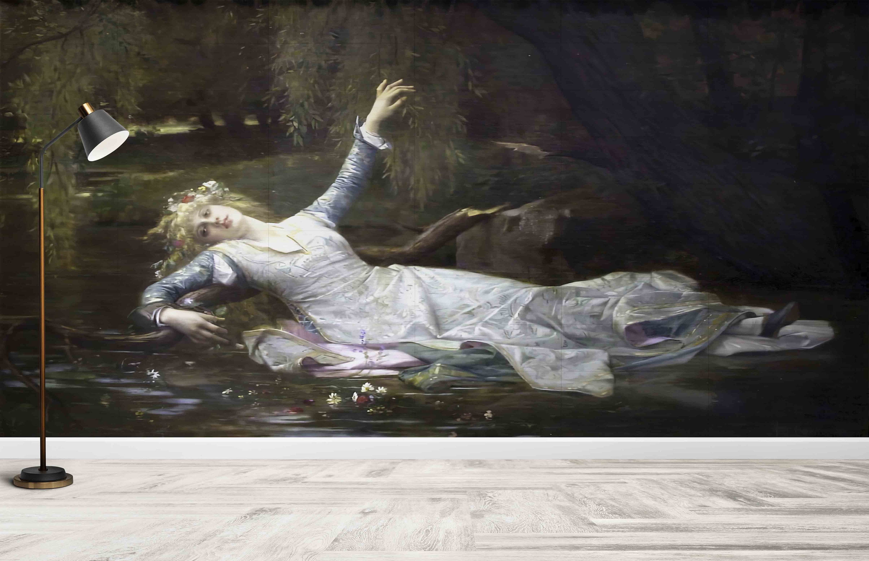 Bright Wallpaper, Famous Mural, Alexandre Cabanel, Custom Wallpaper ...