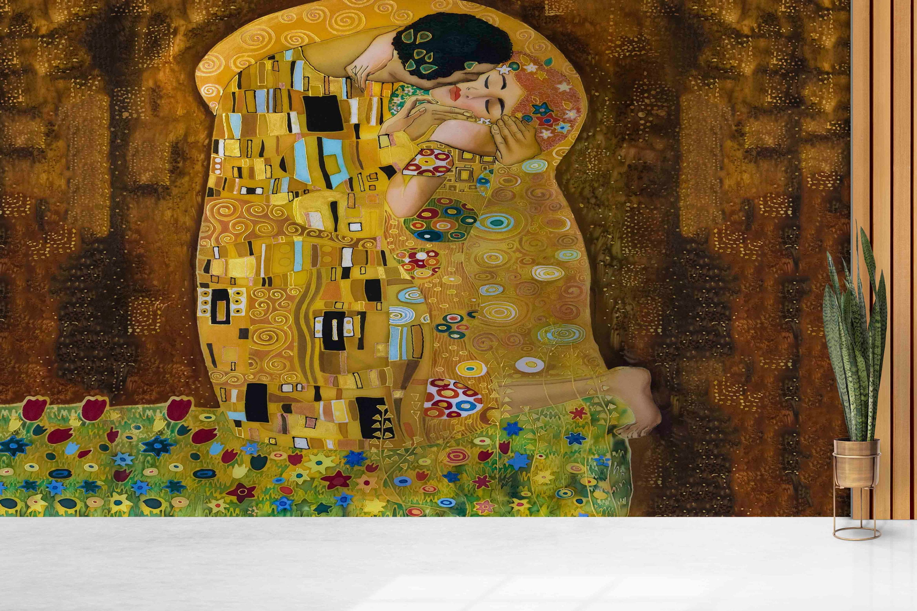 Bright Wallpaper, Man Wall Mural, Paper Wall Art Woman Wall Art ...