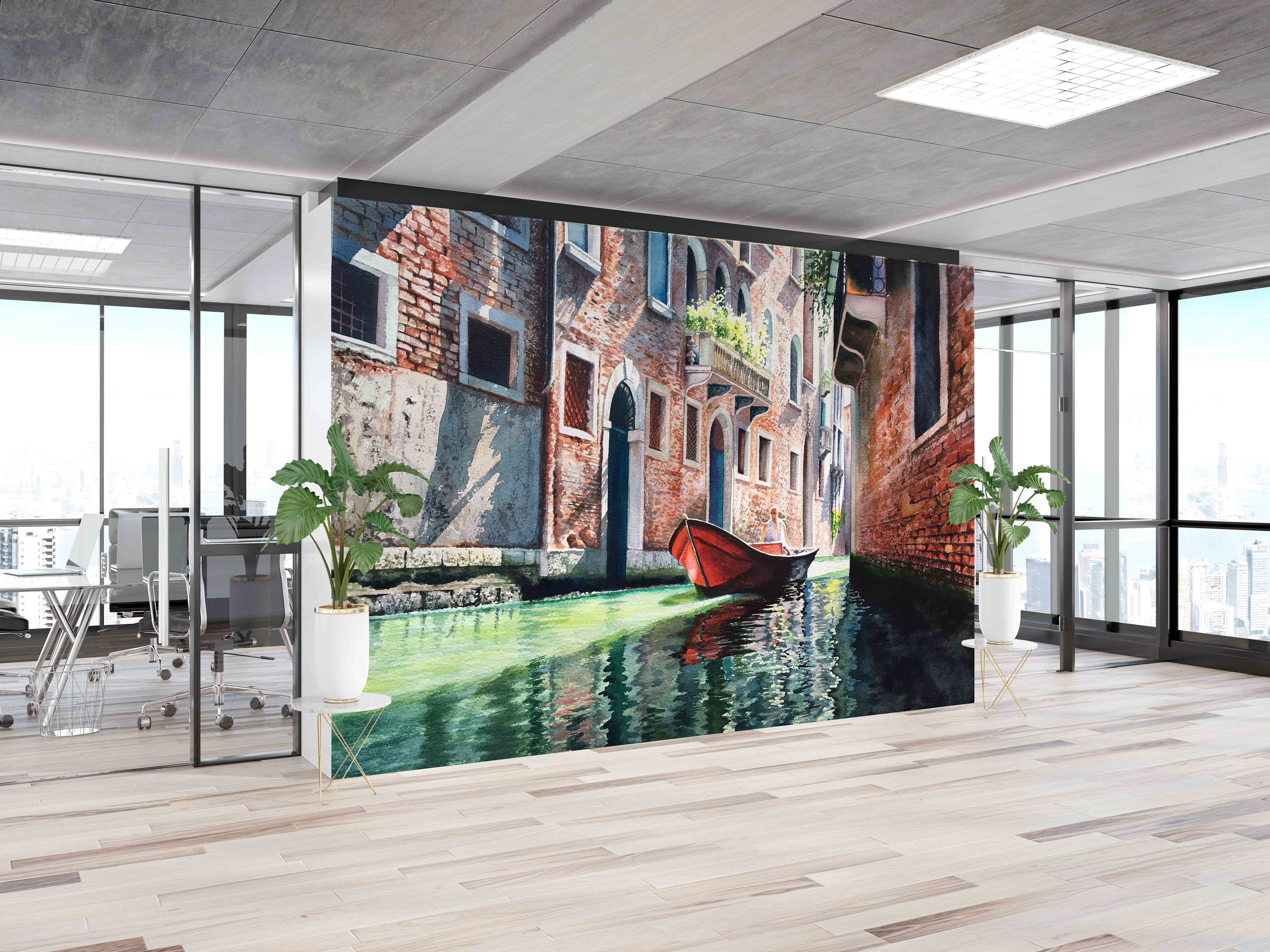 Bright Wallpaper, Modern Wallpaper, 3d Wallpaper, Italy Landscape Wall ...