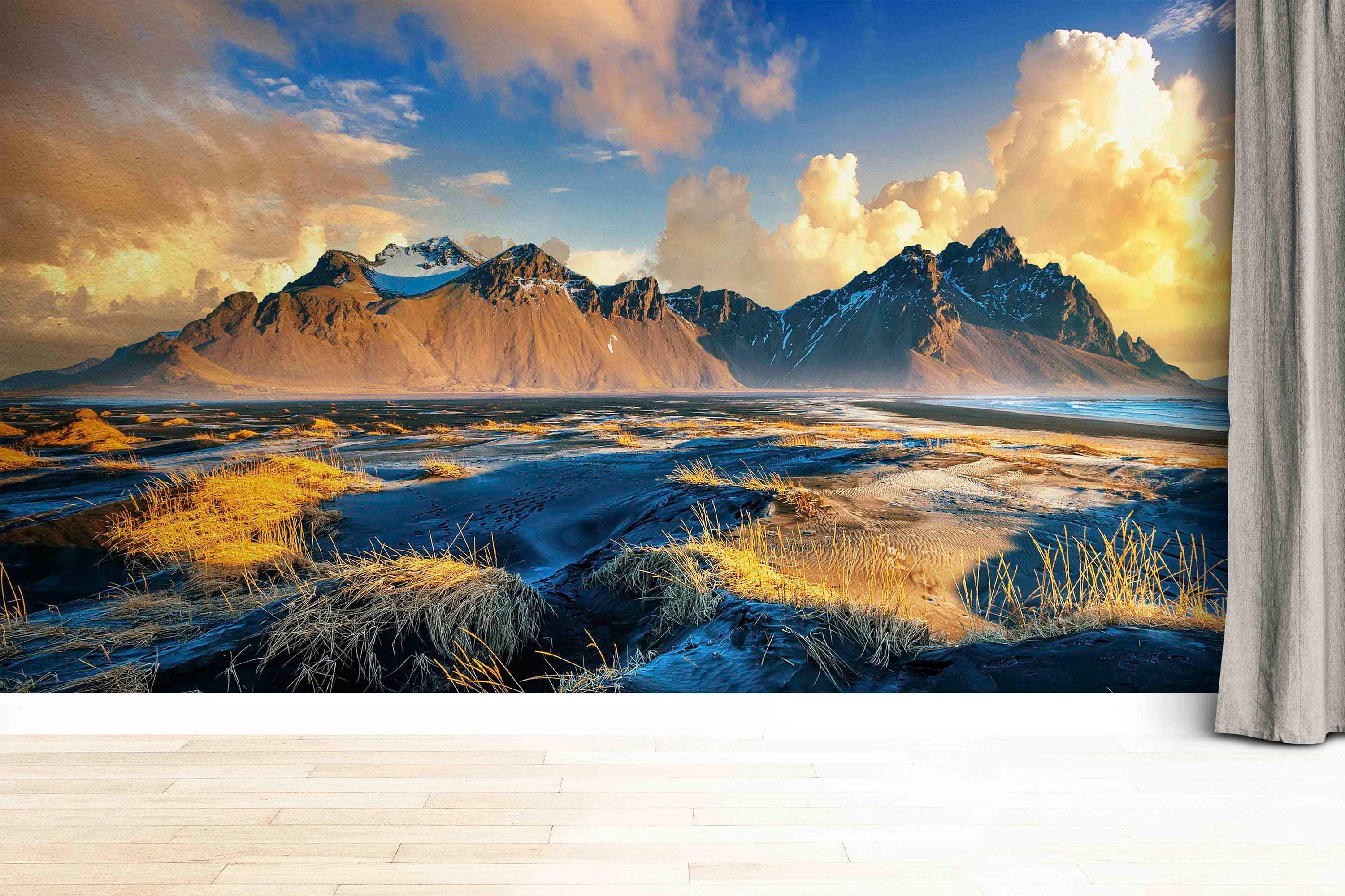 Bright Wallpaper, Wallpaper Wall Art, Paper Wall Art Nature Landscape ...