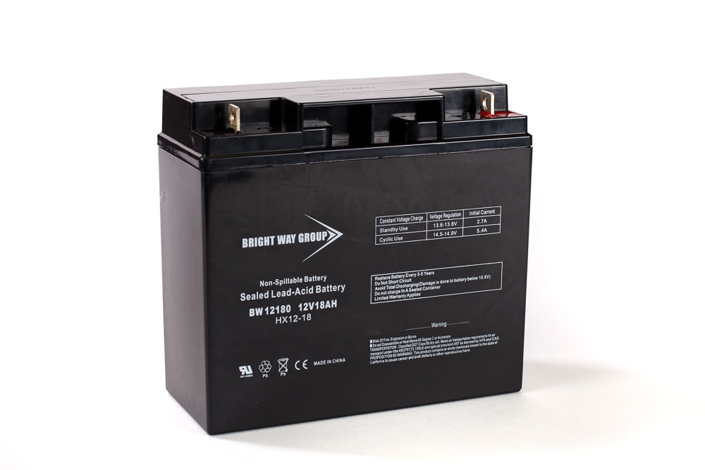 Bright Way Replacement Battery for IBT Technologies BT18-12HC 12V 18Ah NB Sealed Lead Acid ...