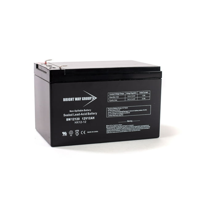 Bright Way Replacement Battery for Peg Perego Magnum 4X4 12V 12AH F2 ...