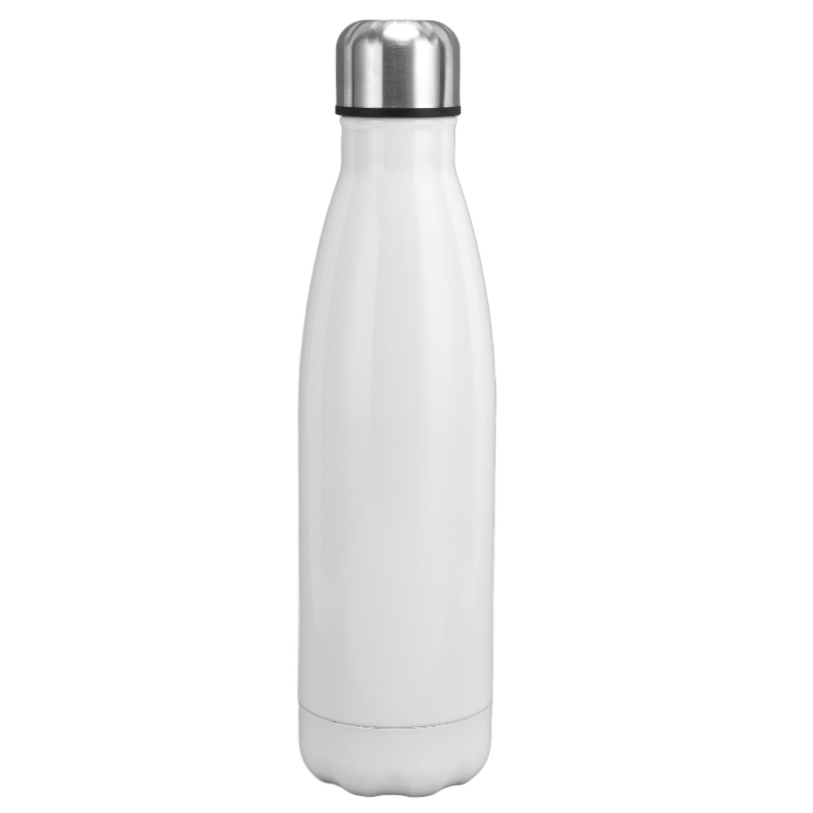 Bright White Cola Shape Thermal Flask - Stainless Steel Water Bottle ...