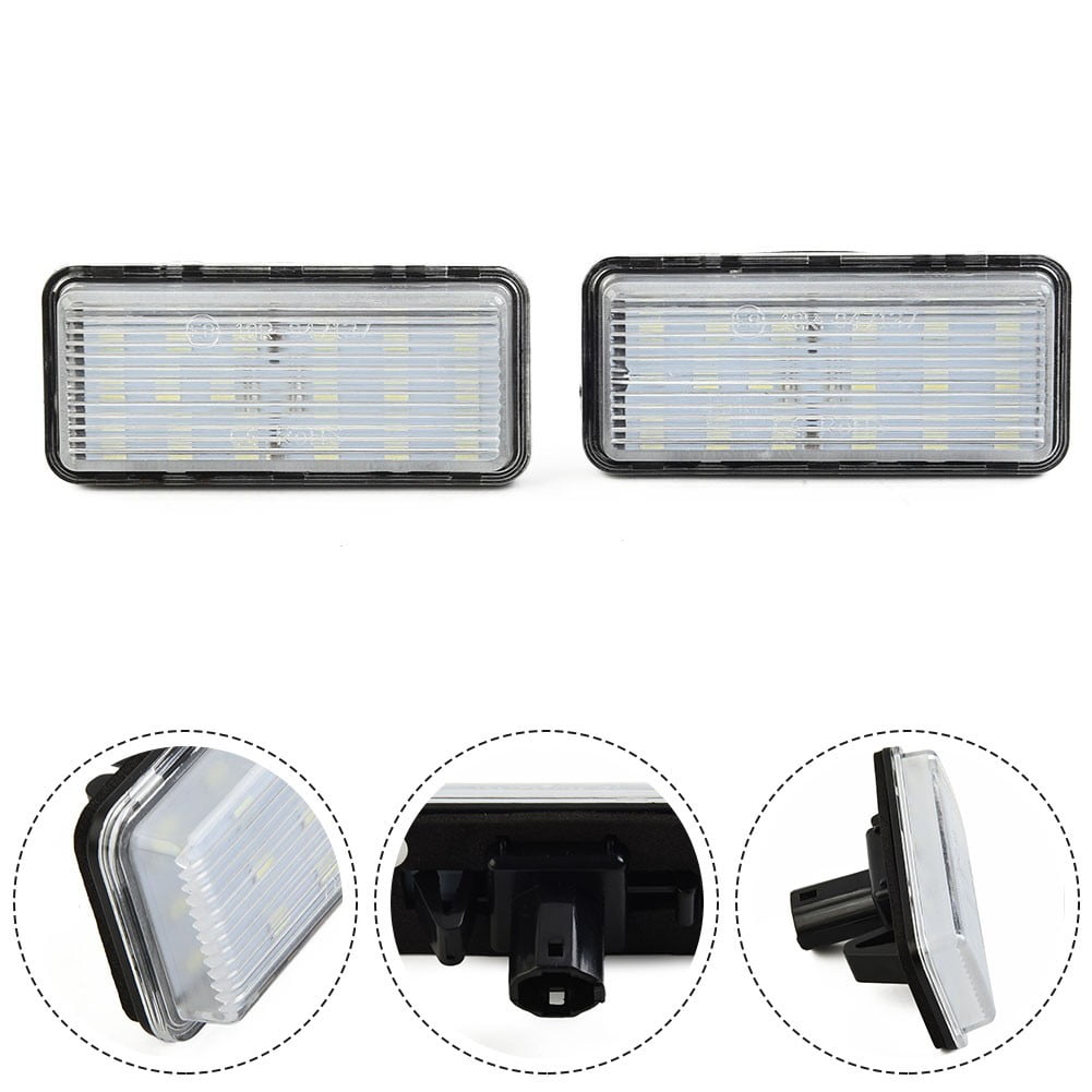 Bright White LED License Plate Lights for Lexus LX470 1998 2007 Easy to ...