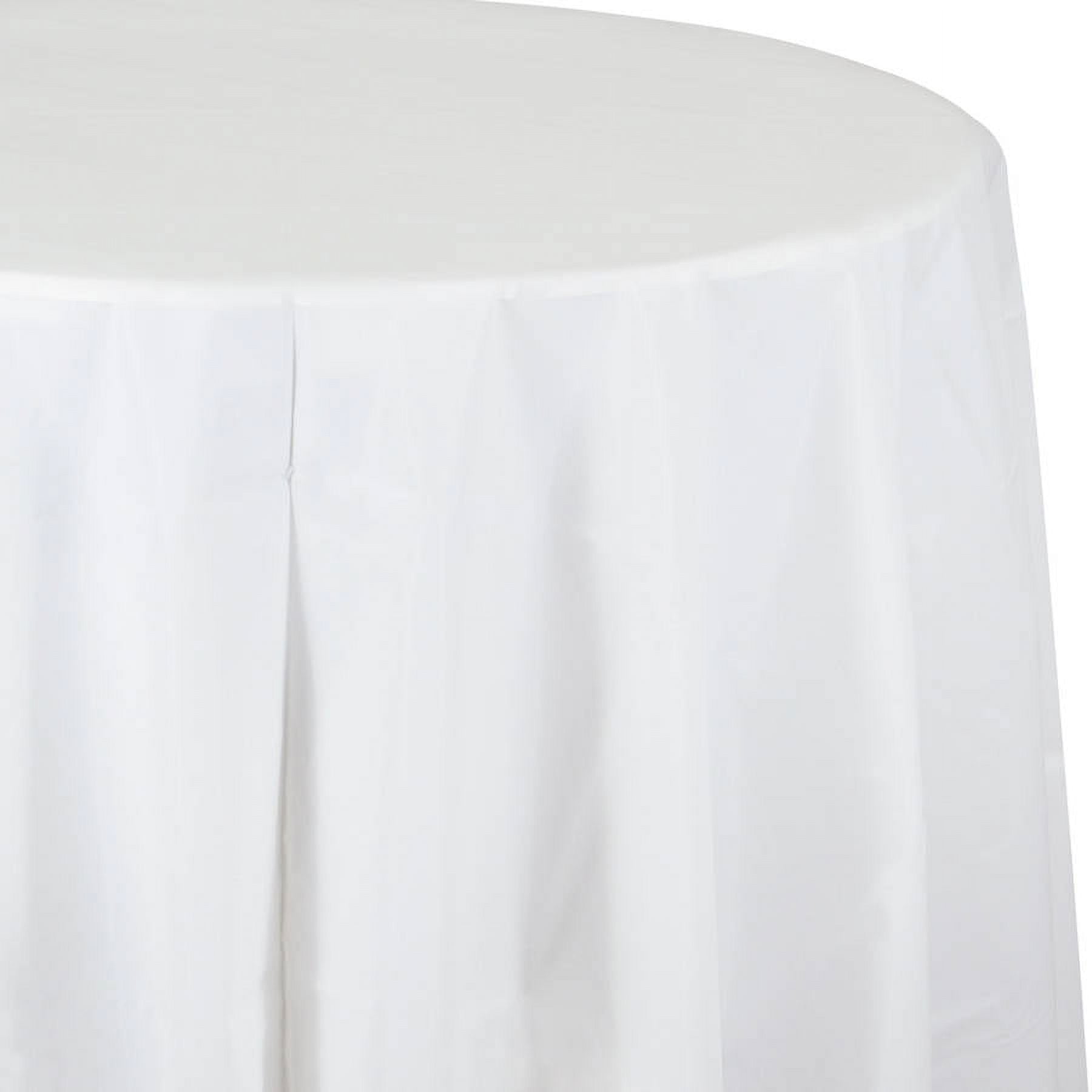 Bright White Octy/Round Table Cover - Walmart.com