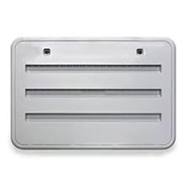 Bright White Plastic Radius Corner Side Vent - Walmart.com