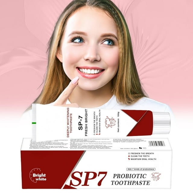 Bright White Toothpaste Sp 6 Ultra Toothpaste Super Probiotic 6 ...