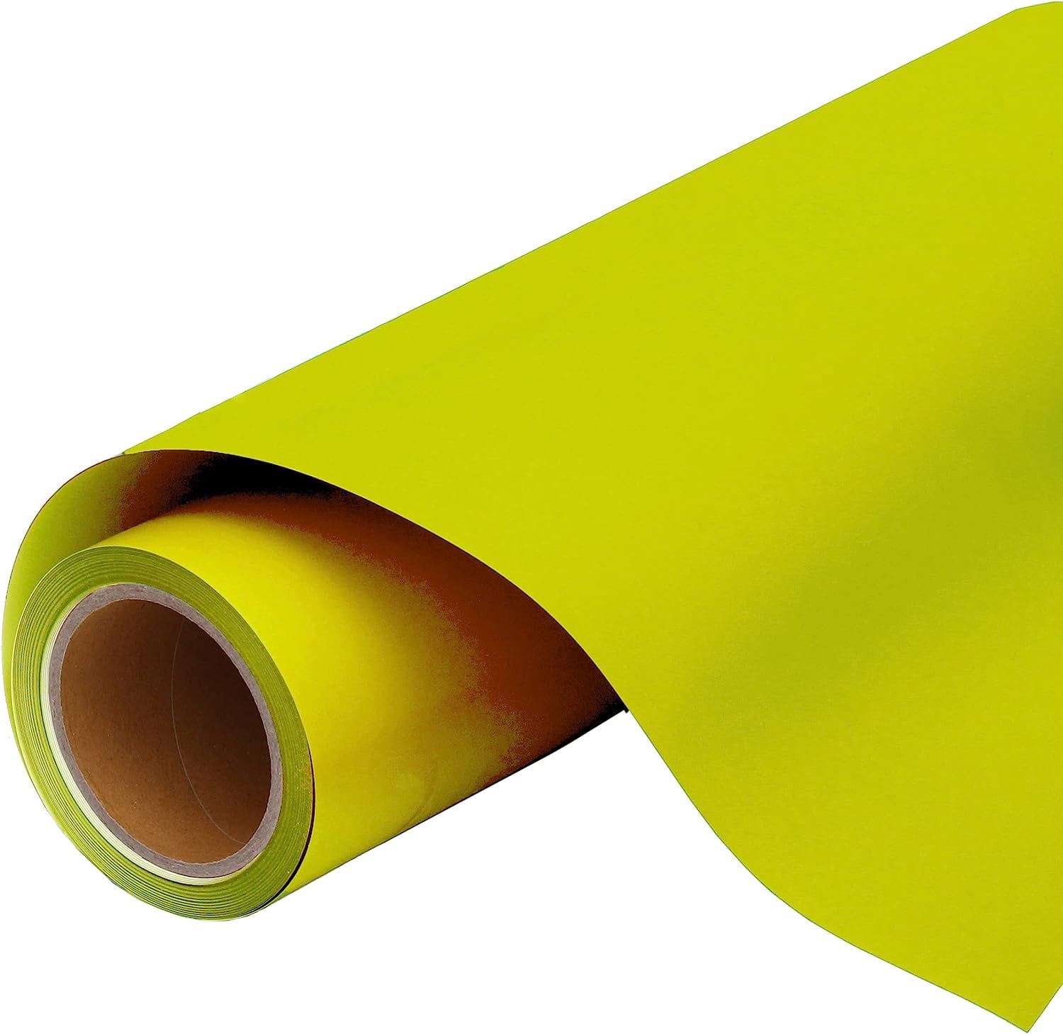 Bright Yellow Heat Transfer Vinyl Film HTV | Solid Color | Custom Cut ...