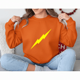 Bright Yellow Lightning Bolt Electric Energy Power Symbol Art Unisex ...