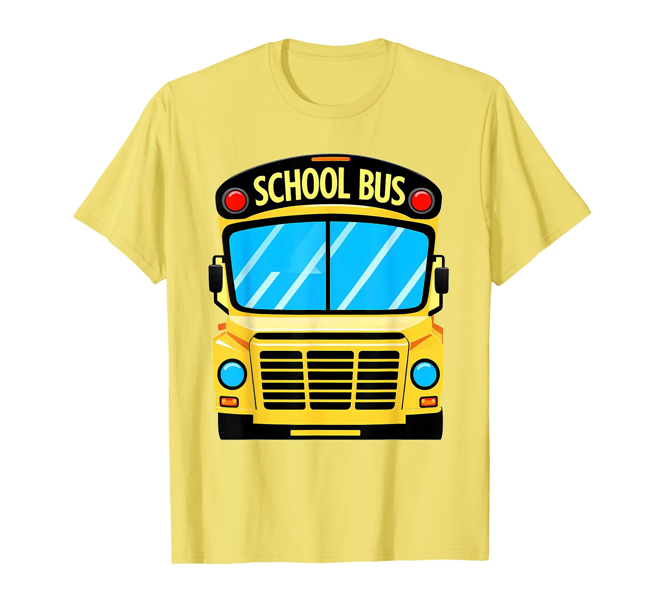 Bright Yellow School Bus Halloween Costume T-Shirt for Fun Festive ...