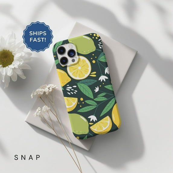 Bright and Zesty Aesthetic Citrus Summer MagSafe Phone Case, a perfect ...