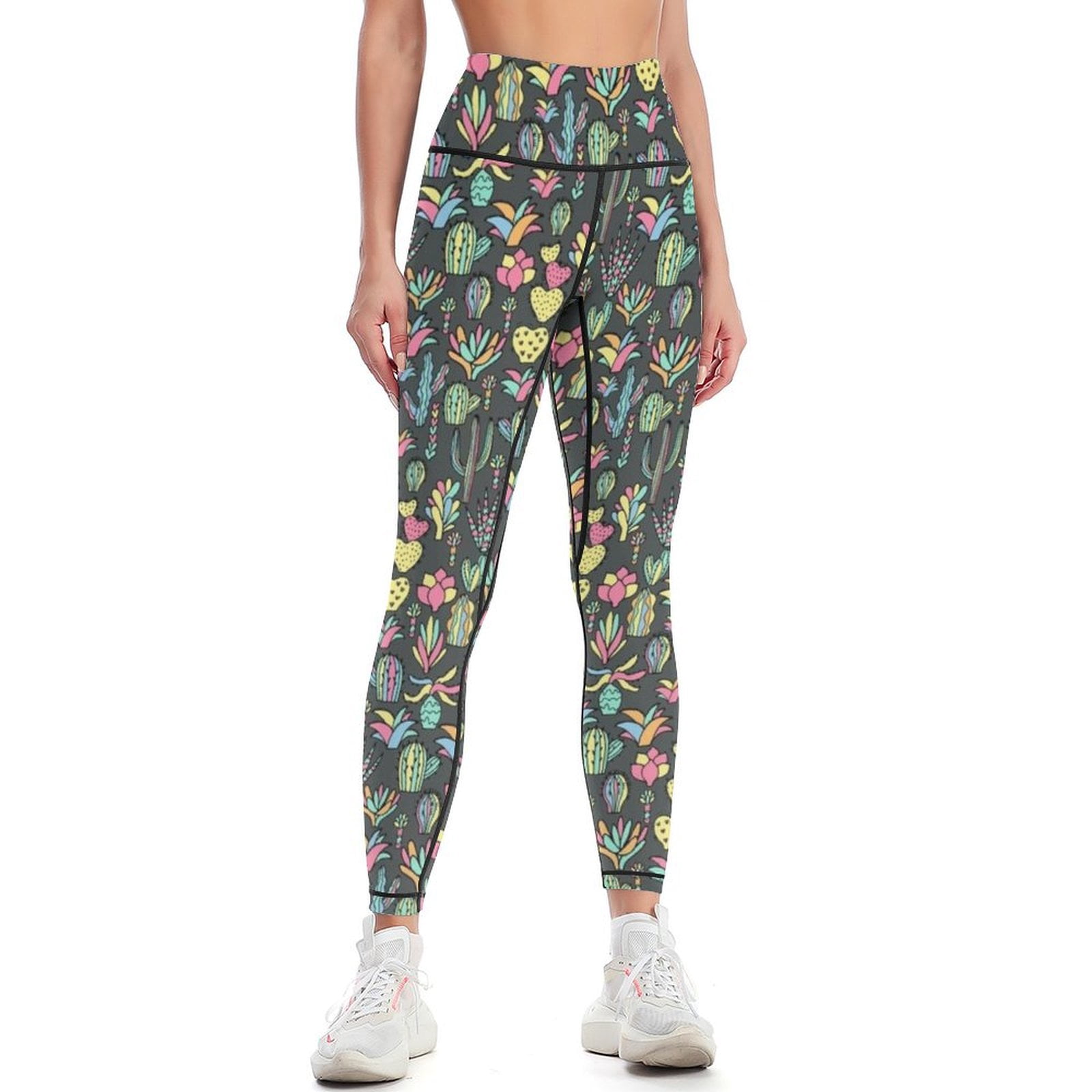 Bright cacti Leggings sports woman gym Women sportwear gym's sportswear ...