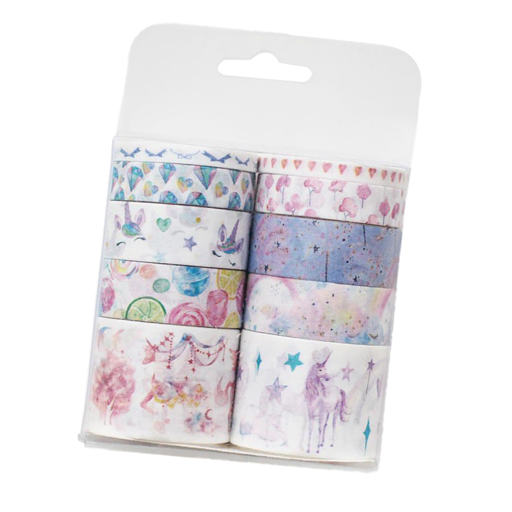 Bright-colored Tape DIY Decorations Duct Stickers Delicate Pocket-sized ...
