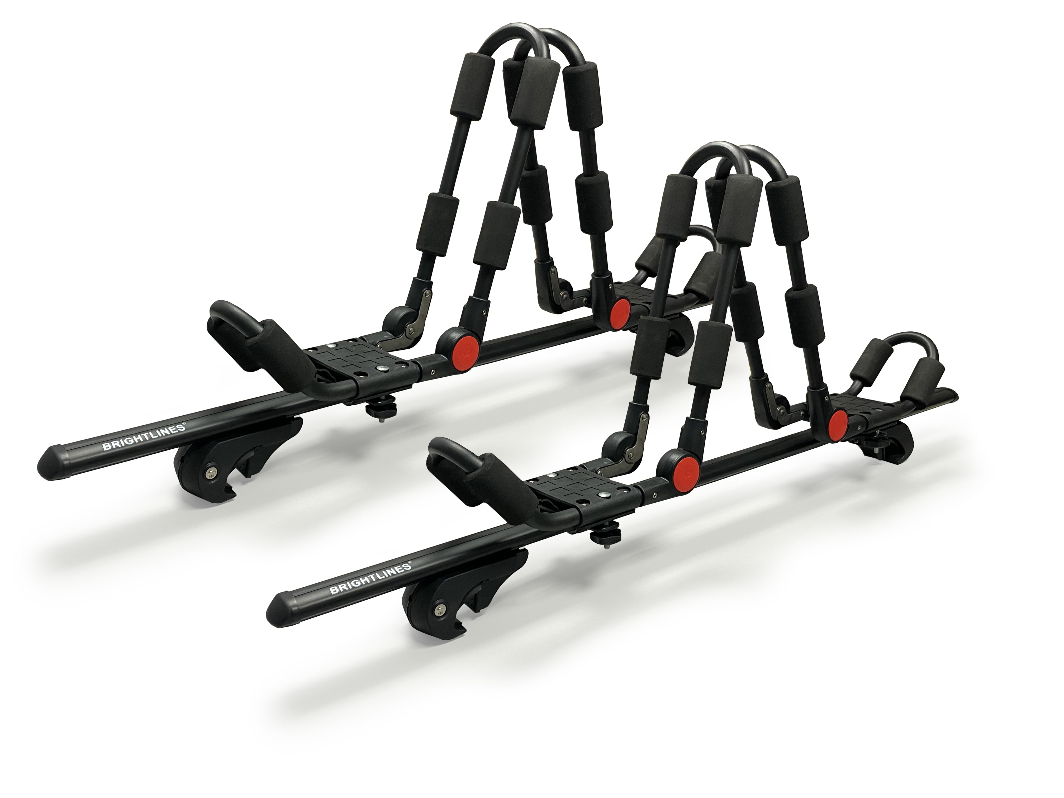 BrightLines 53" All Black Lockable Universal Cross Bars Roof Racks ...