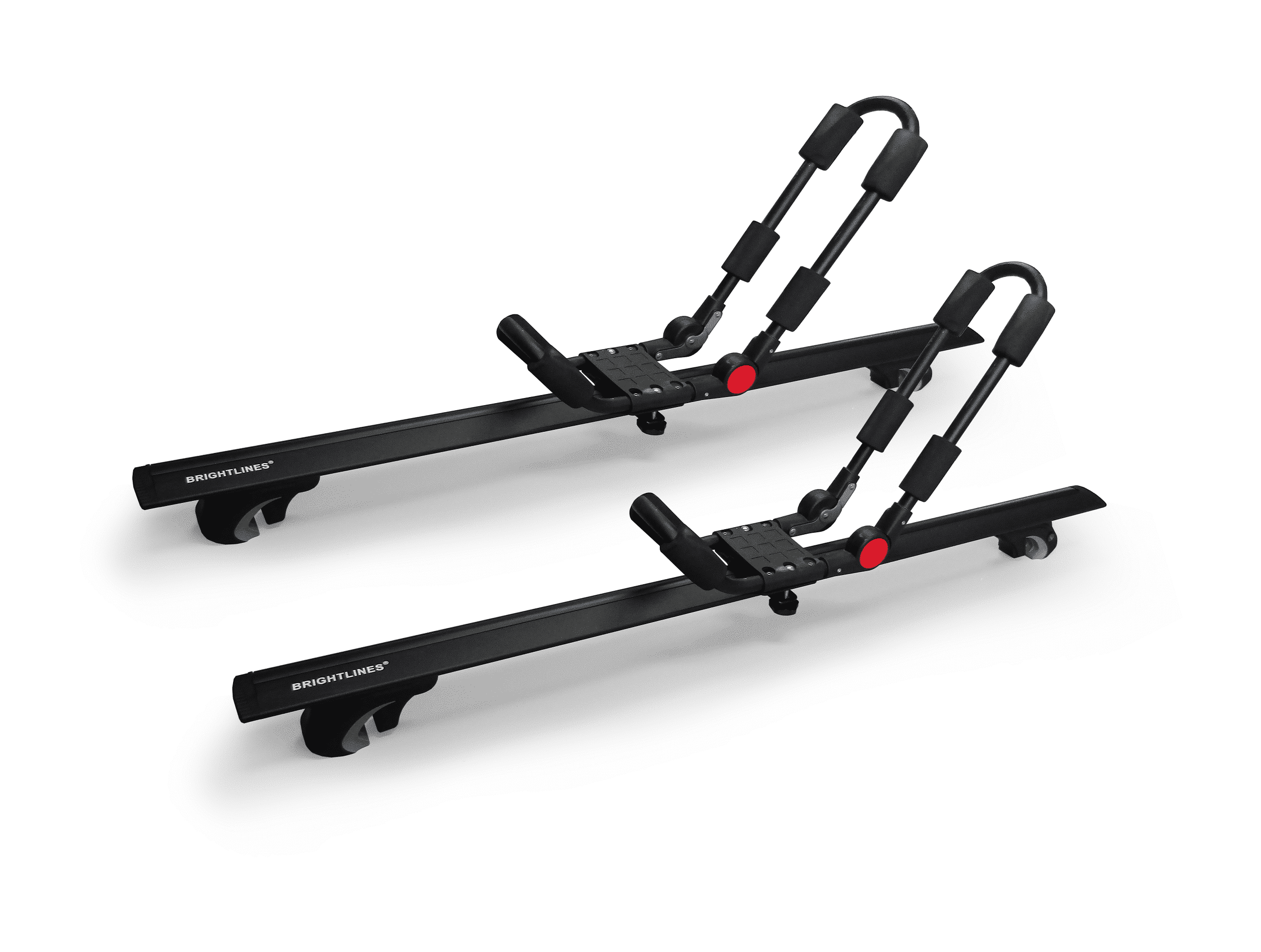 BrightLines All Black Heavy Duty 220 lbs Wing Shaped Universal ...
