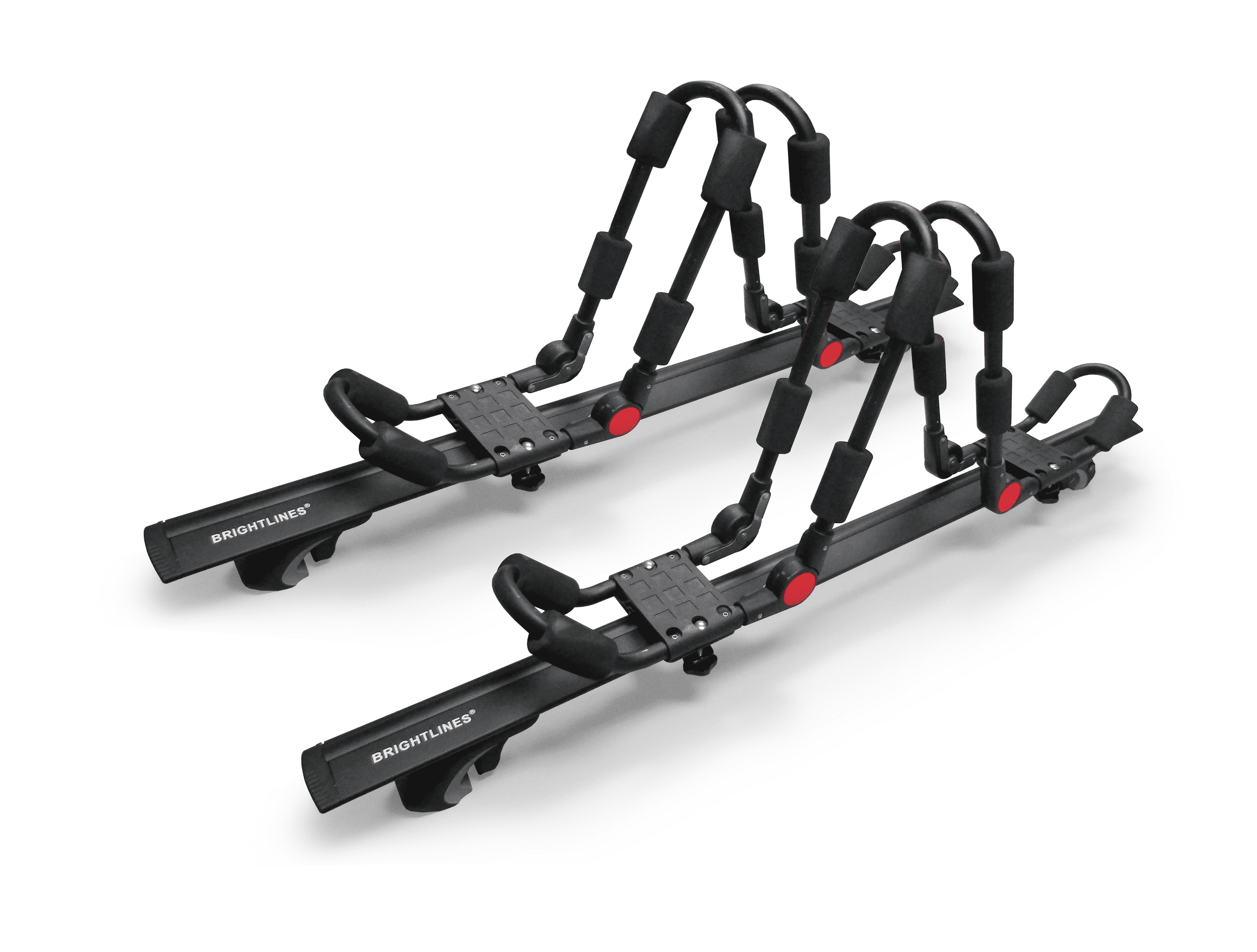 BrightLines All Black Heavy Duty 220 lbs Wing Shaped Universal ...