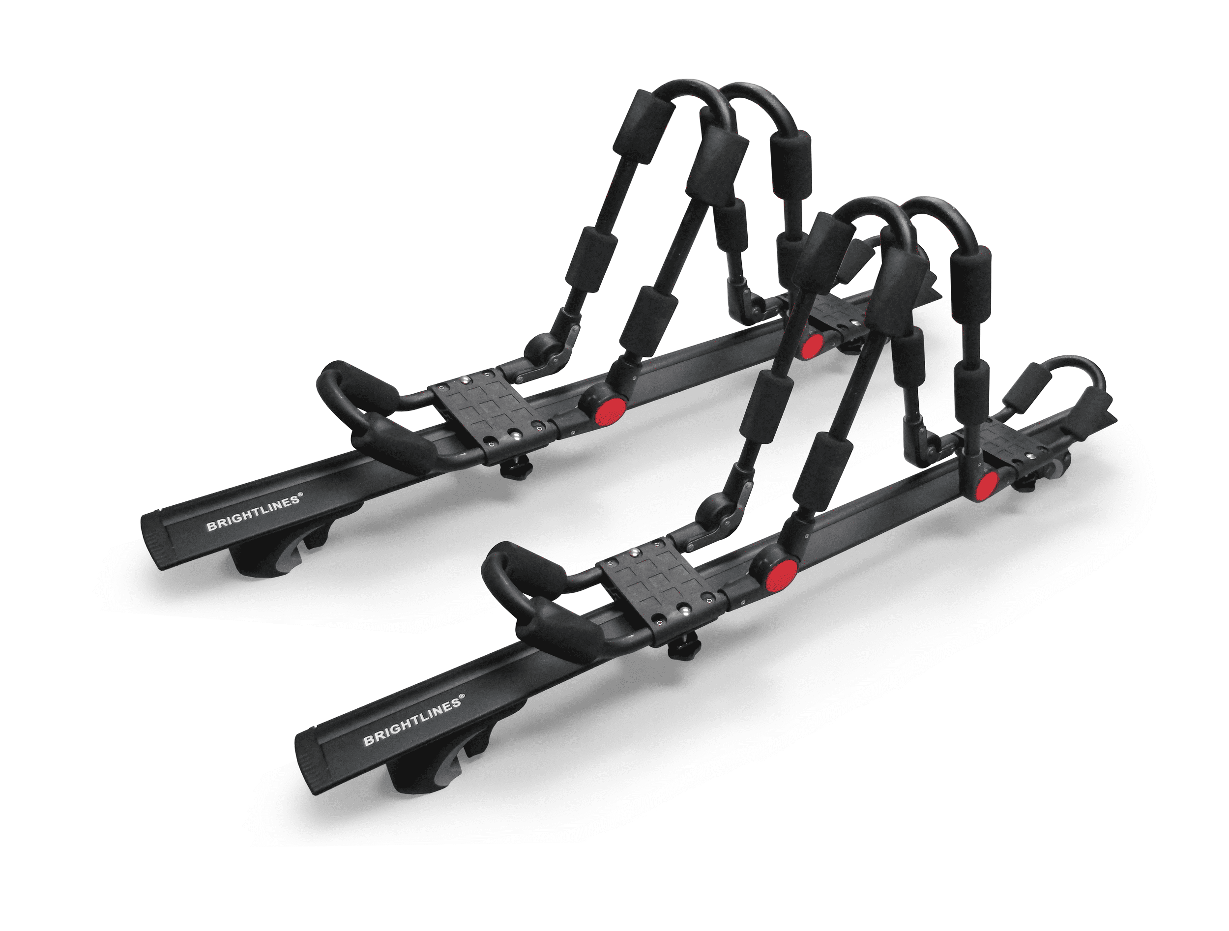 BrightLines All Black Heavy Duty 220 lbs Wing Shaped Universal ...