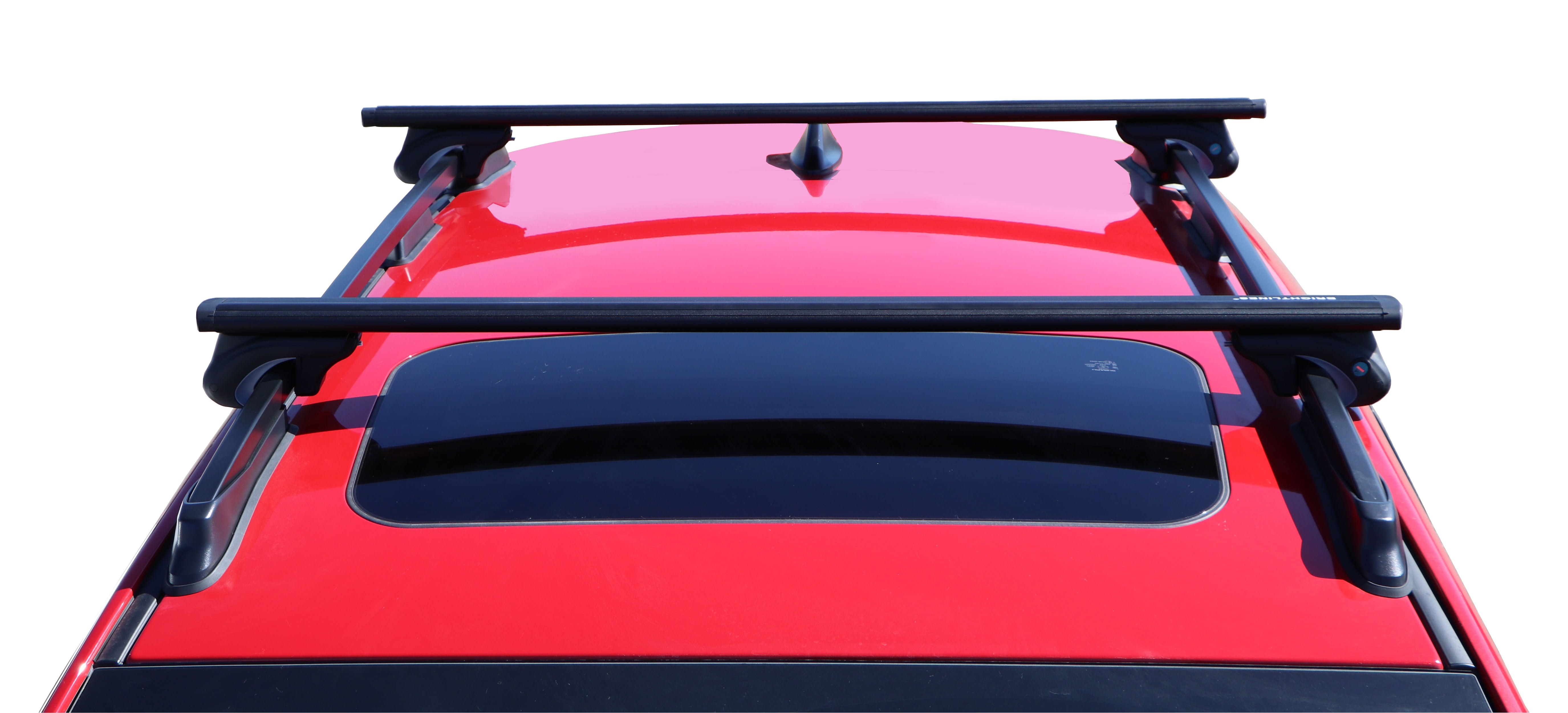 BRIGHTLINES Black Heavy Duty 220 lbs Universal Crossbars Roof Racks ...