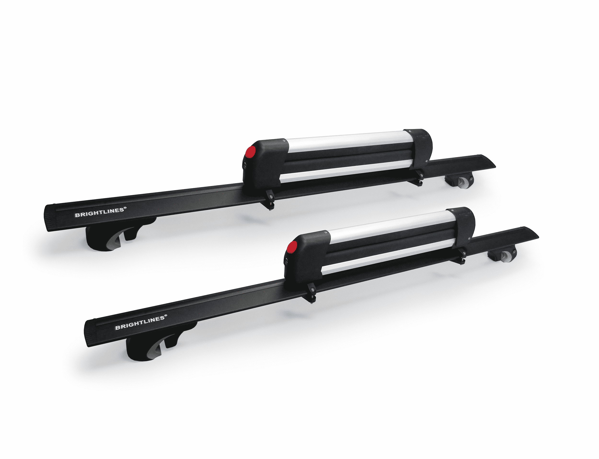 BrightLines All Black Heavy Duty 220 lbs Wing Shaped Universal ...