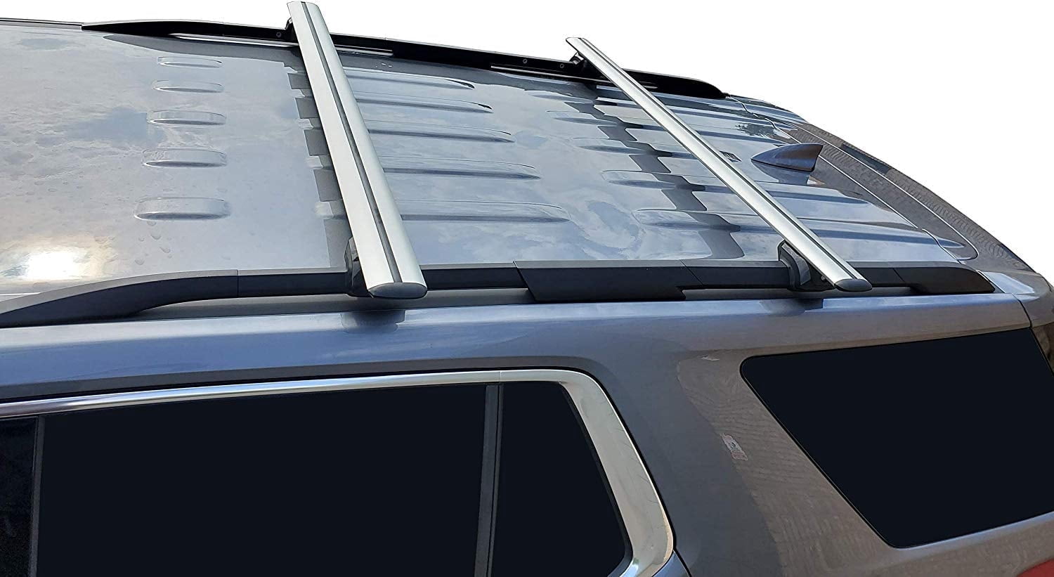 BrightLines Heavy Duty Anti-Theft Premium Aluminum Roof Rack Cross Bars ...