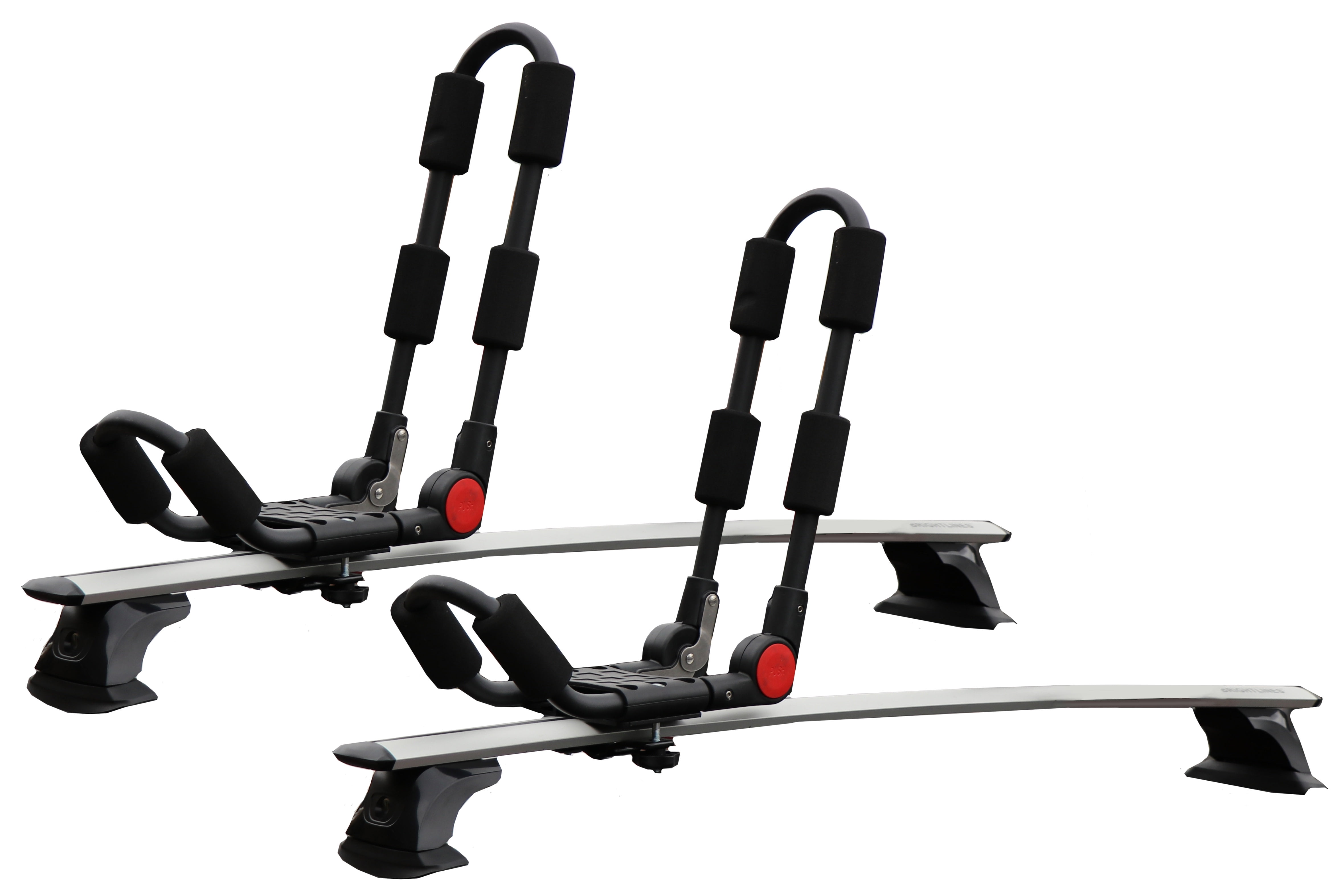 BrightLines Roof Rack Cross Bars Kayak Rack Combo Compatible with Chevy ...