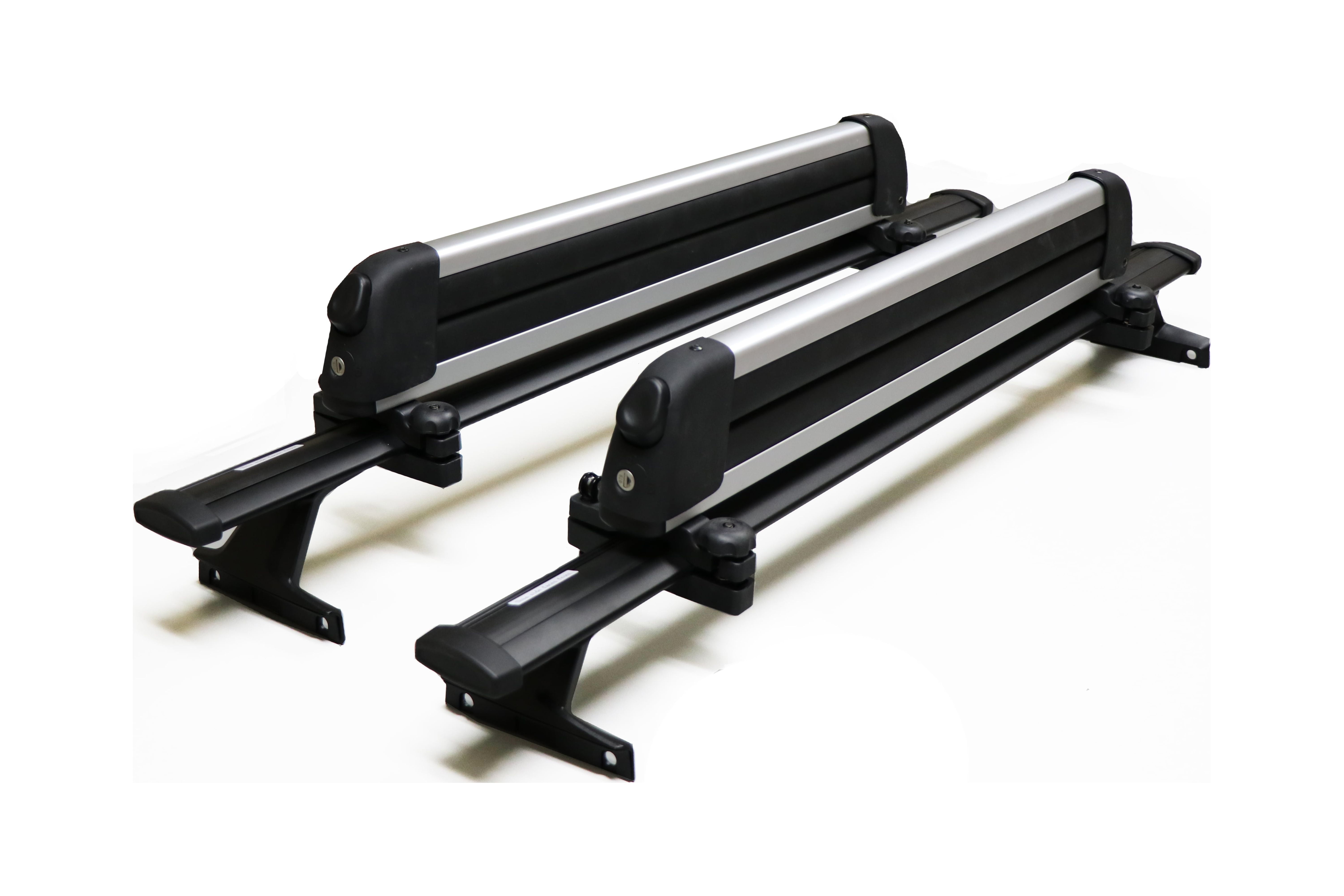 BrightLines Roof Rack Cross Bars Ski Rack Combo Compatible with Chevy ...