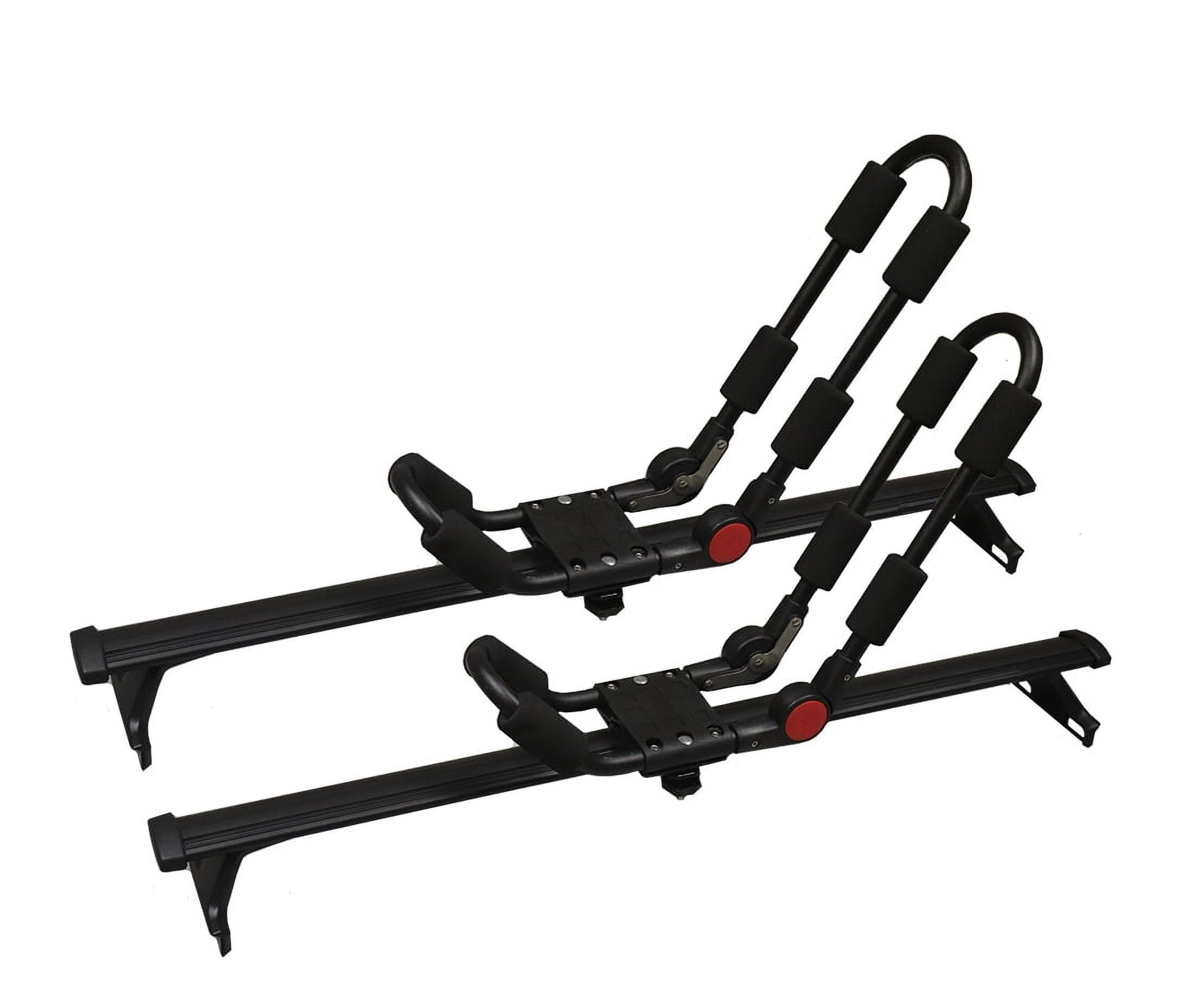 BRIGHTLINES Jeep Compass 2018-2024 Roof Rack Crossbars & Kayak/Canoe ...
