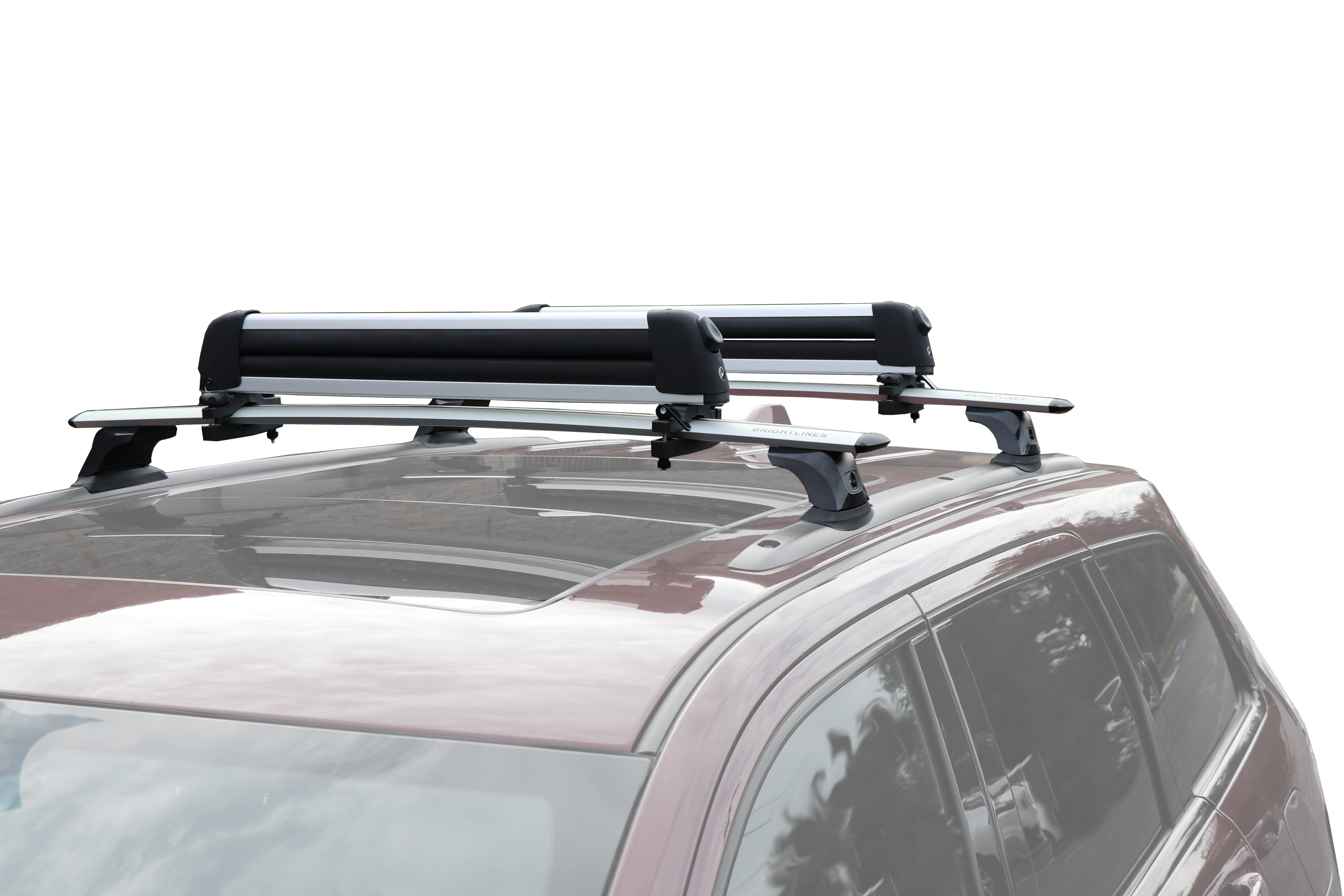 BrightLines Roof Rack Crossbars Ski Rack Combo Compatible for Jeep ...