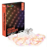 BrightSide LED Cascading Curtain Vine Indoor Lights, Warm White, 3.5ft ...