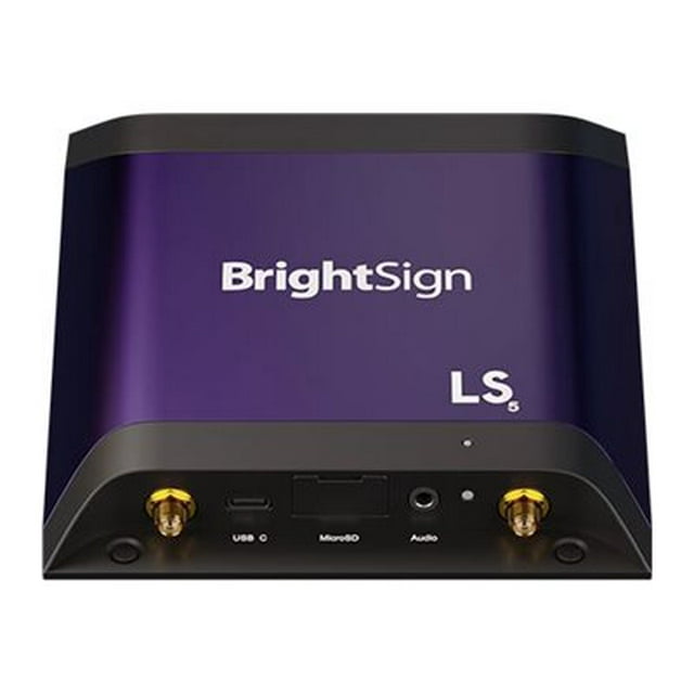 BrightSign LS5 LS445 - Digital signage player - BrightSign OS - 4K UHD (2160p) - 60 fps ...