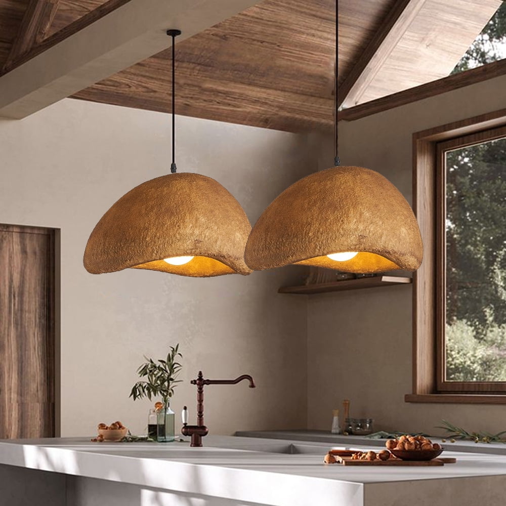 BrightWarmHome Wabi-sabi Style High-density Polystyrene Pendant ...