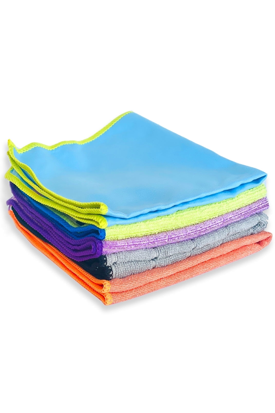 Bright Box 5ct Multi-Purpose Microfiber Cleaning Cloths, Machine ...