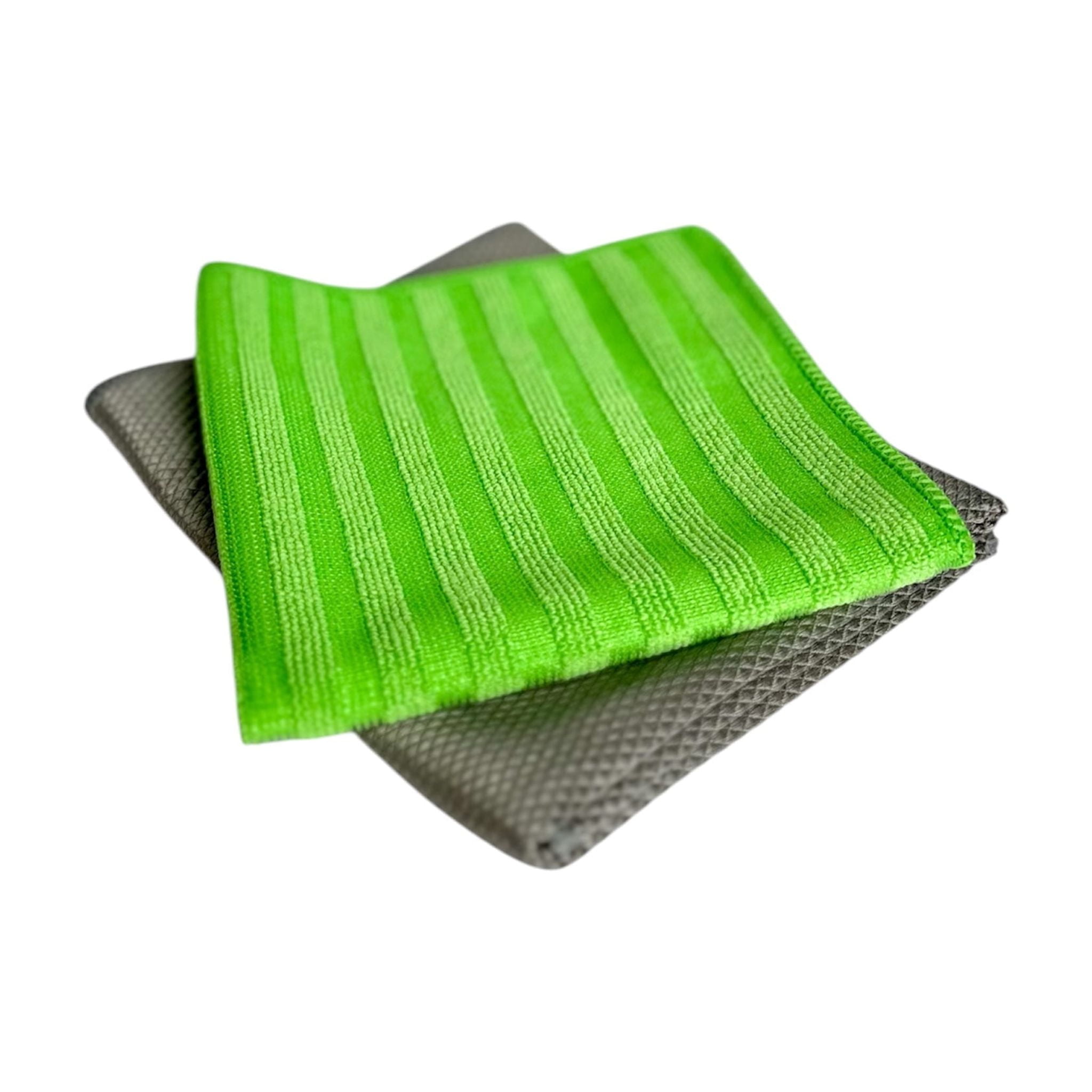 Bright Box Stainless Cleaning Cloth Kit, 2ct – Reusable Microfiber ...