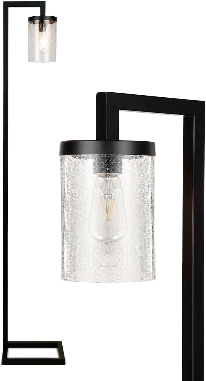 Brightech Henry LED Floor Lamp, Farmhouse Light Matches Rustic Décor ...