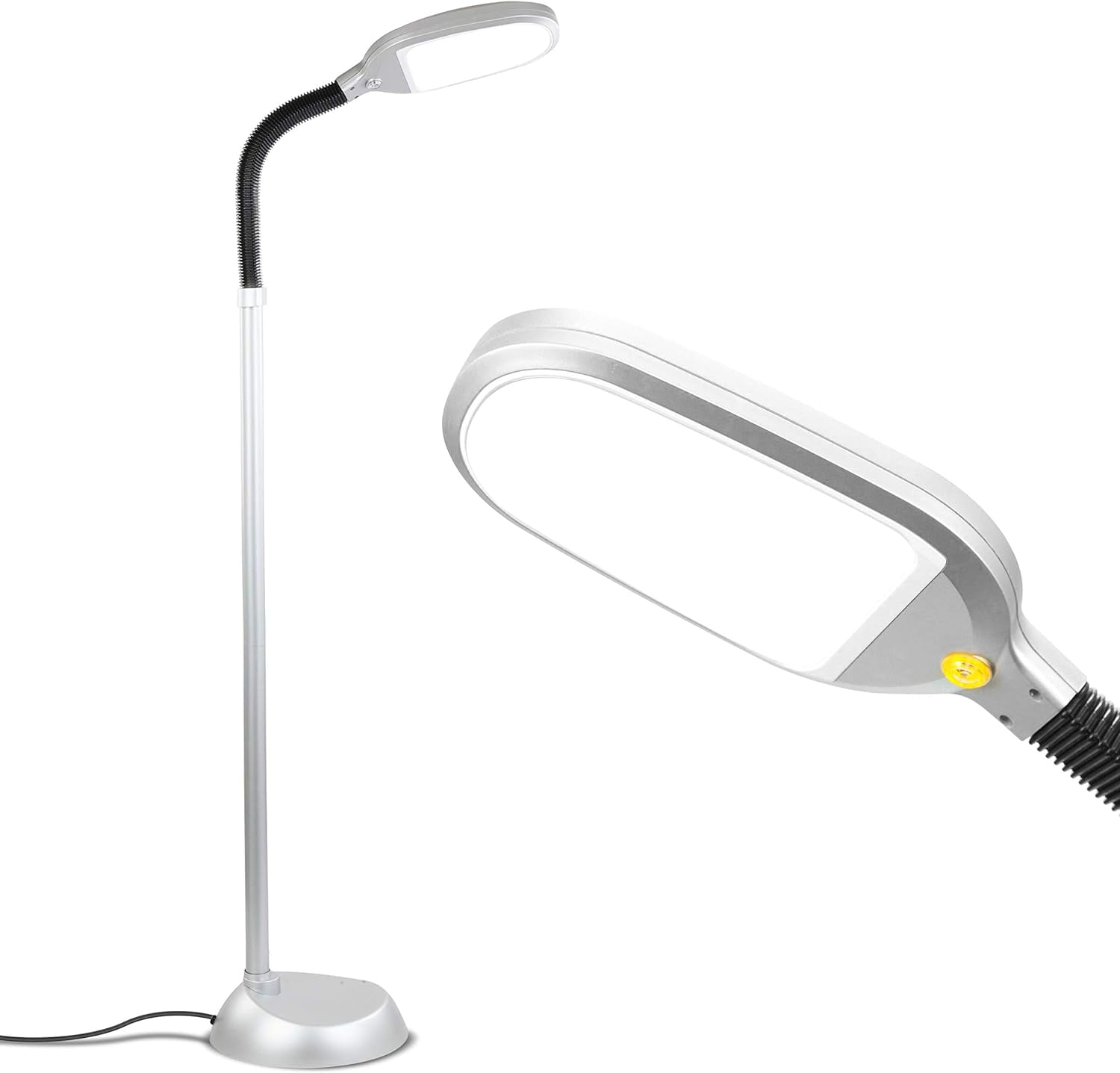 Brightech Litespan - Bright LED Floor Reading Lamp for Over Chair ...
