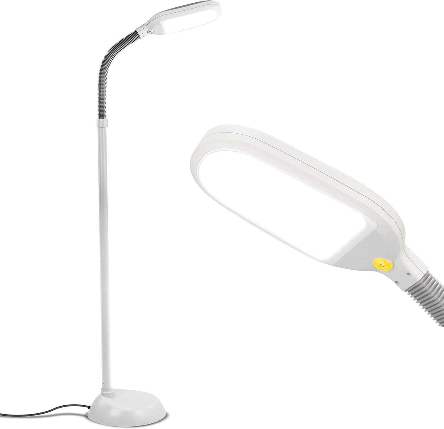 Brightech Litespan - Bright LED Floor Reading Lamp for Over Chair ...