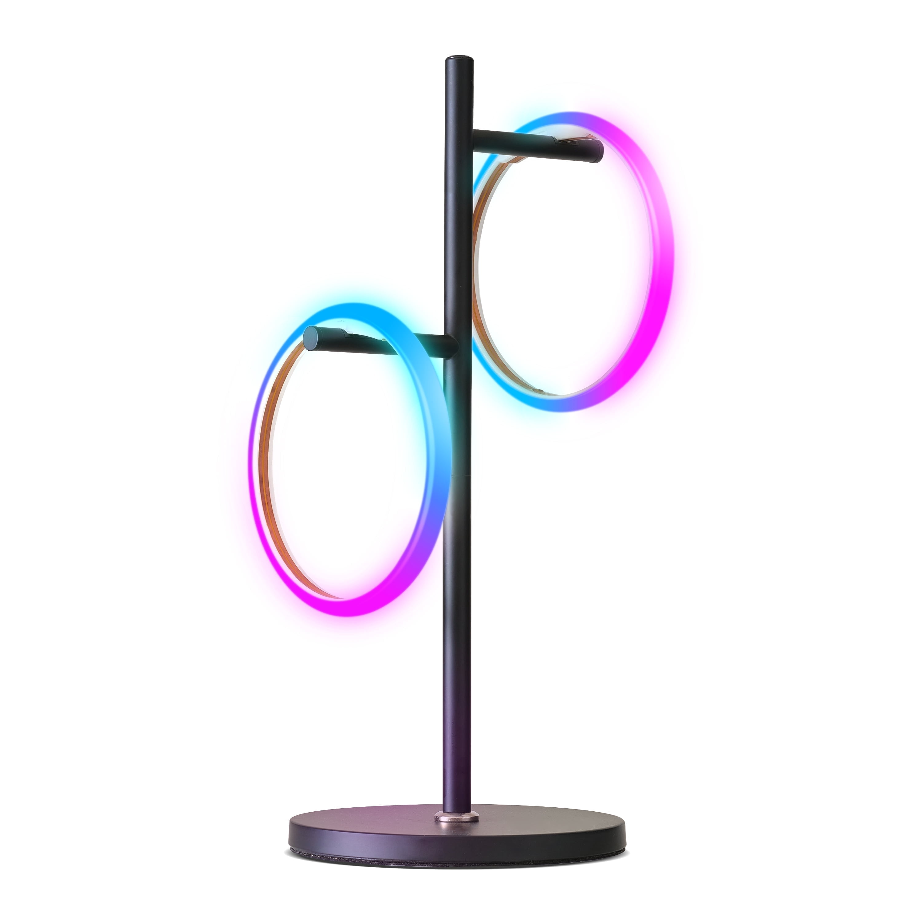 Brightech Saturn Modern Color Changing Table Lamp - Desk Tree LED Lamp ...
