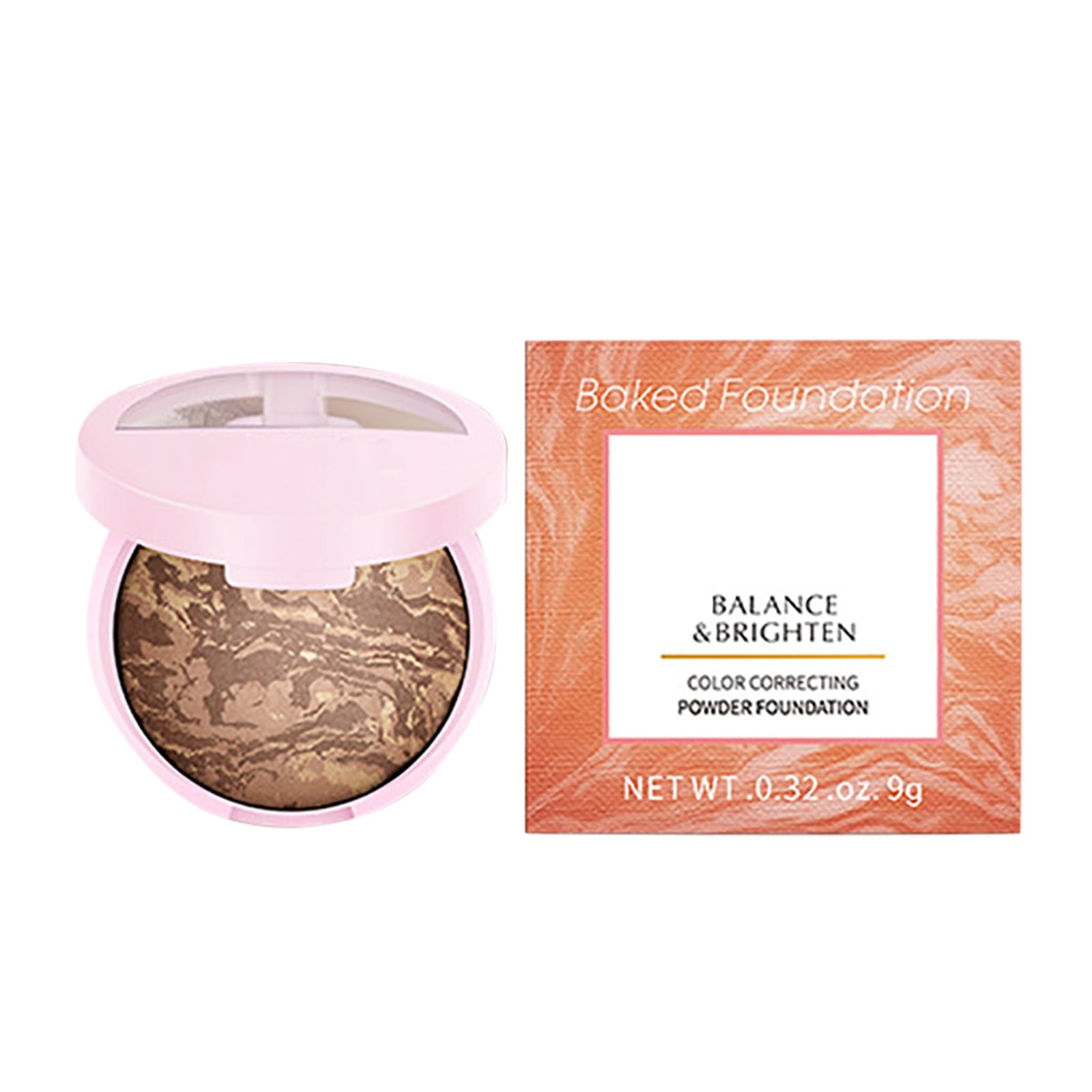 Brighten Color Correcting Powder Foundation - Light - Buildable Light ...