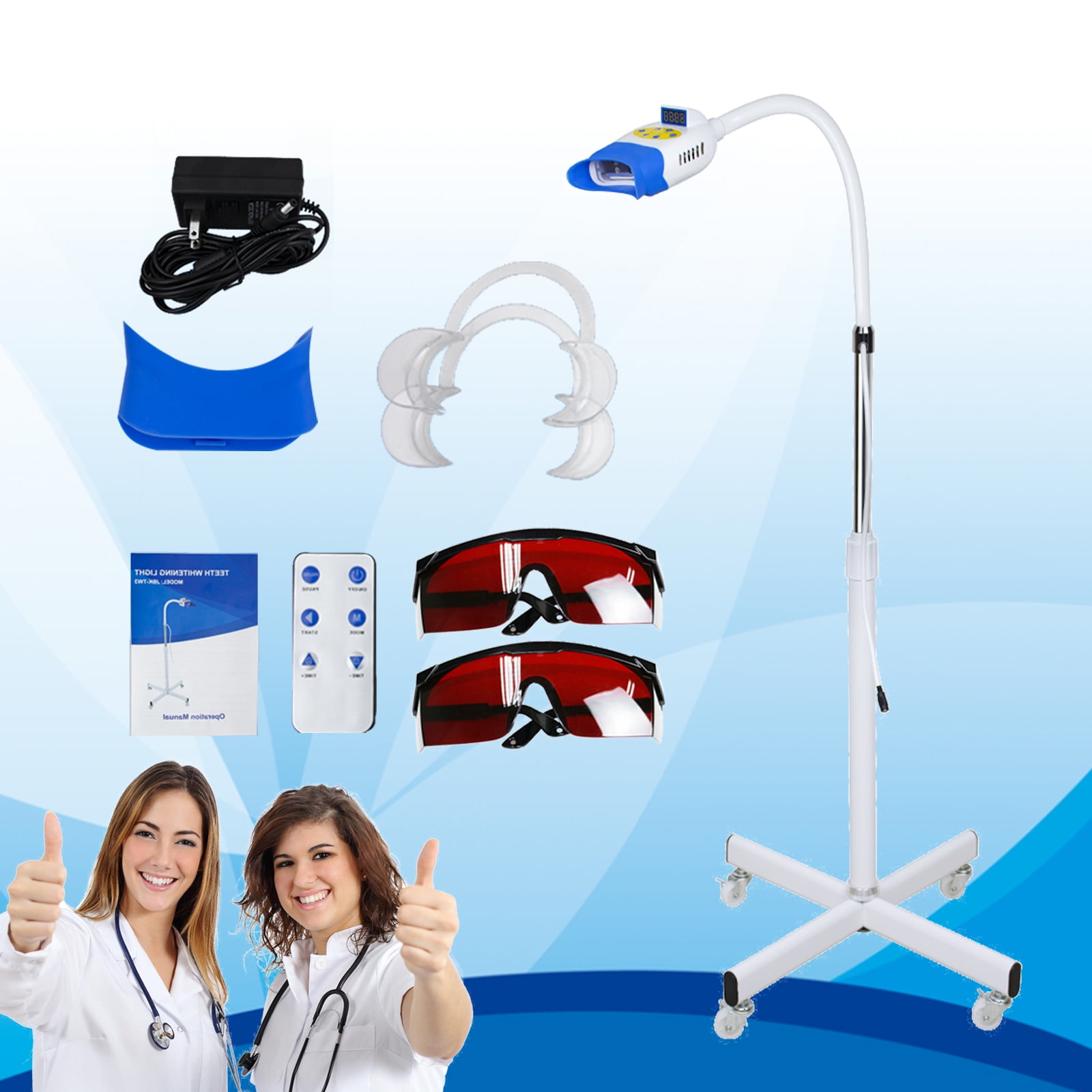 Brighten Your Smile with Dental LED Teeth Whitening Lamp - 3 Colors ...