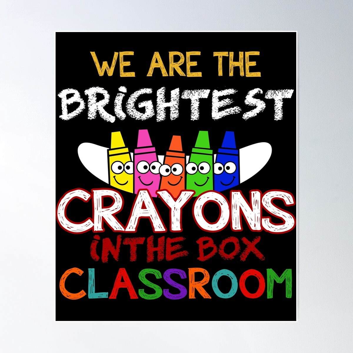 Teacher Welcome Mat Teacher Crayon Wall Art Crayon Shadow Box Teacher ...