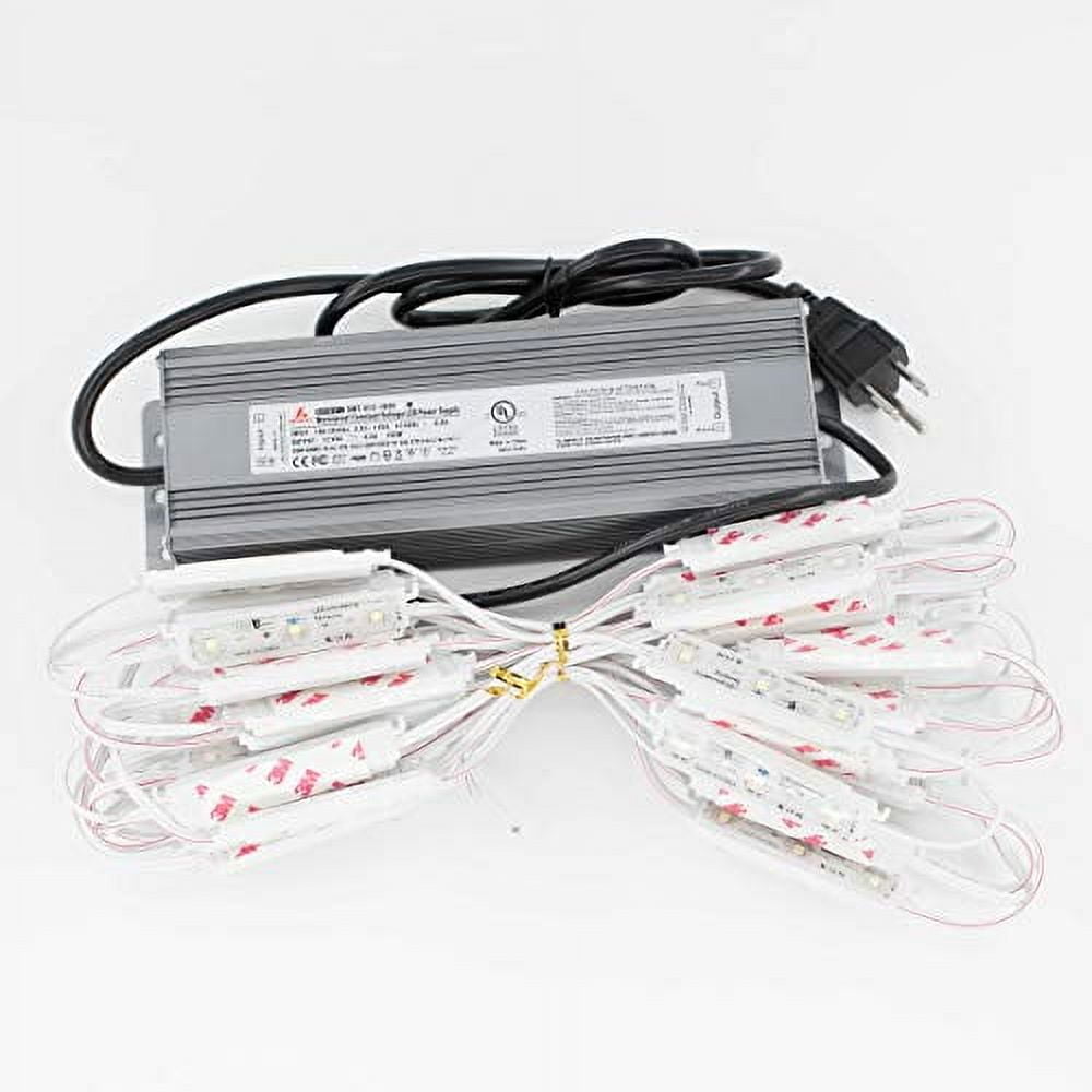 Brightest Storefront LED Light, 25ft Premium Window Module Weatherproof ...