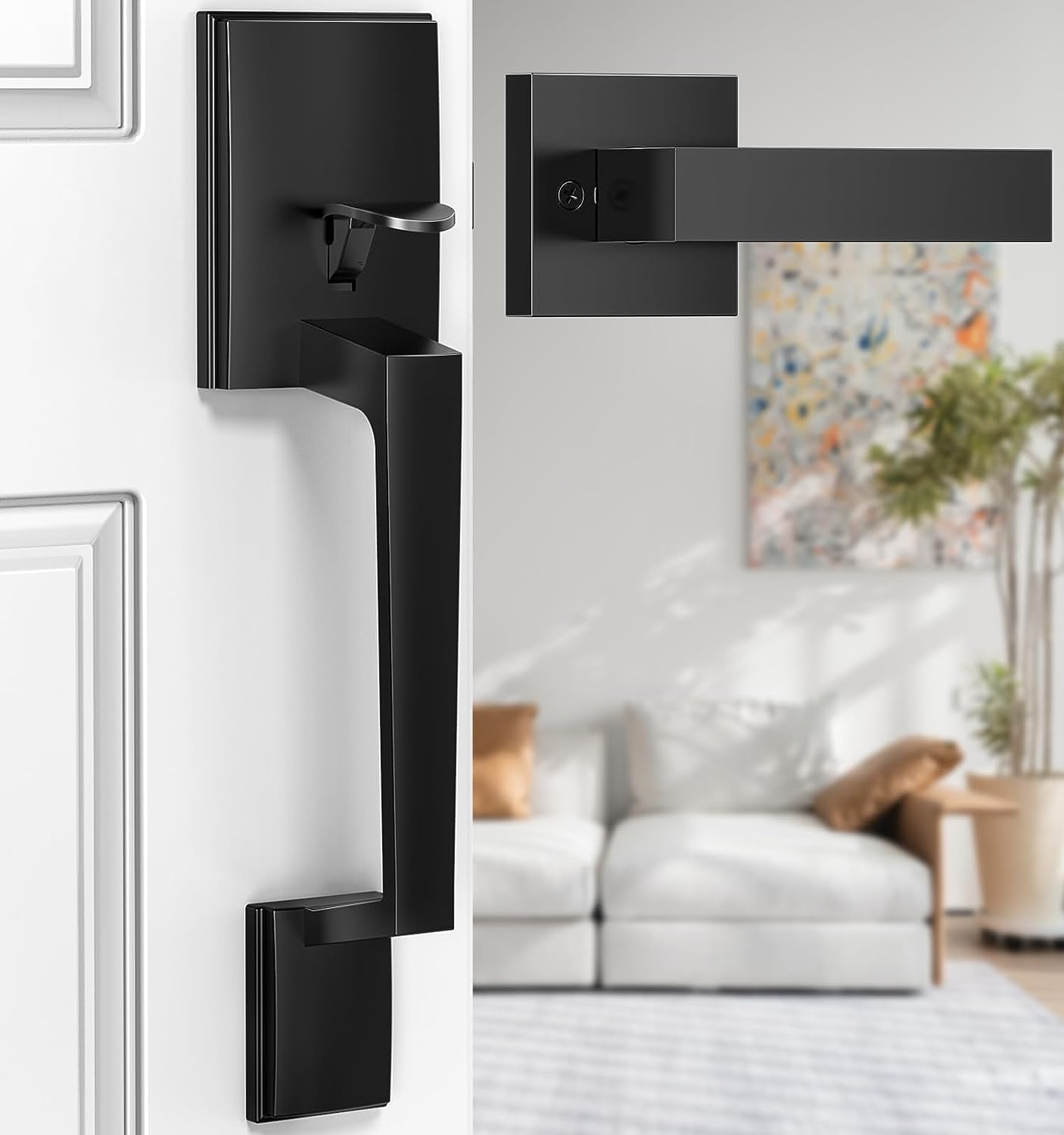 Constructor PRELUDE Decorative Dummy Left Side Door Lever Handle ...