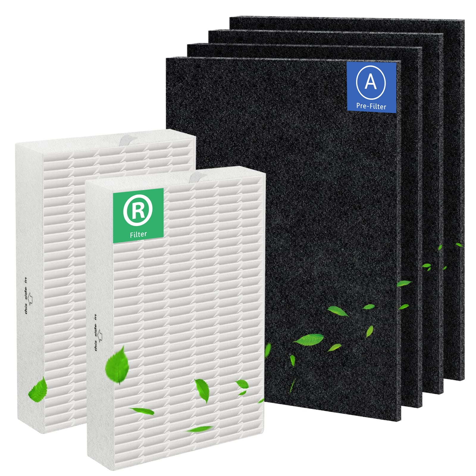 Brightify Replacement HEPA Filter R for Honeywell HPA200 Series, 2 HEPA ...