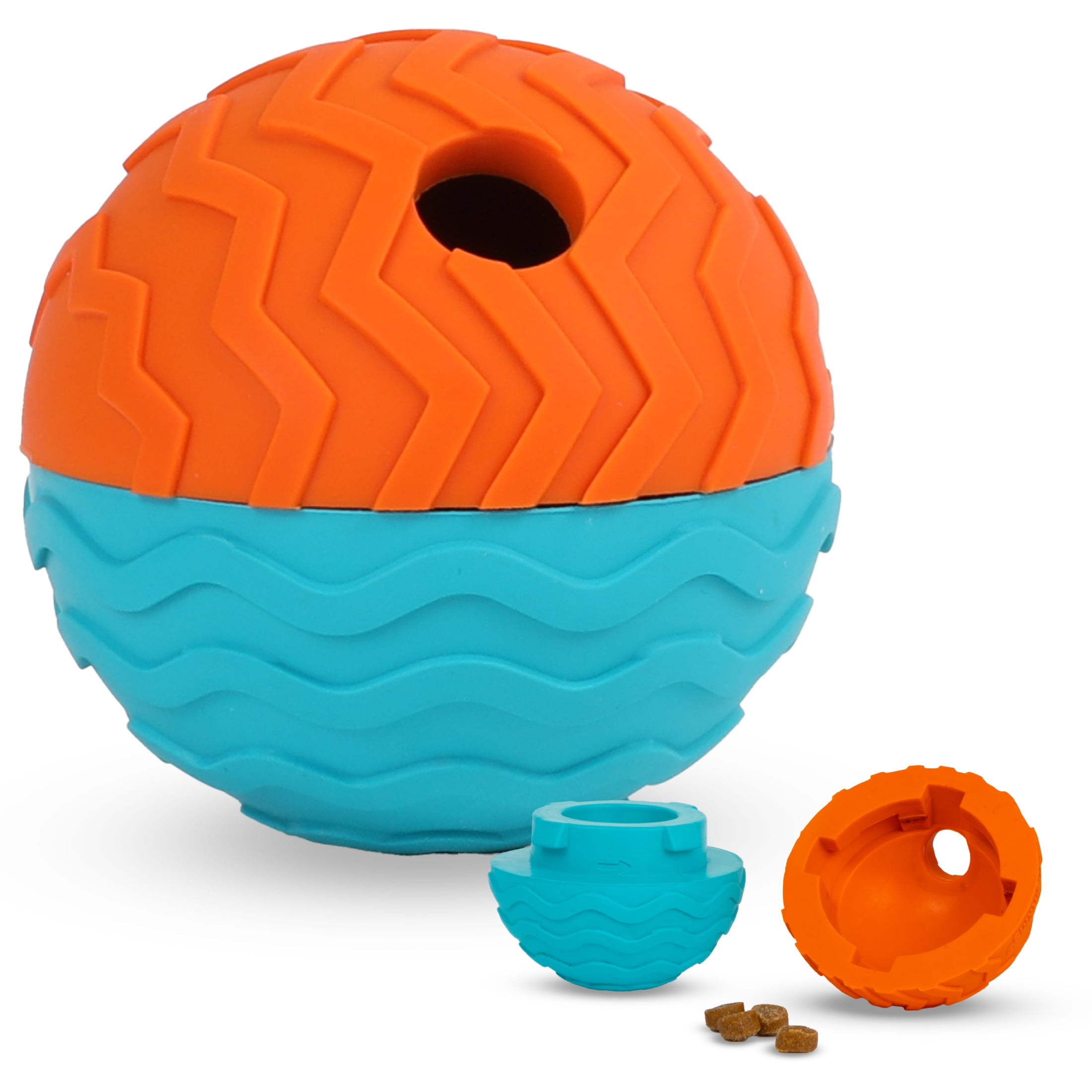 Brightkins Tough & Tumble 2-piece Texture Ball Small, Puppy Essentials ...