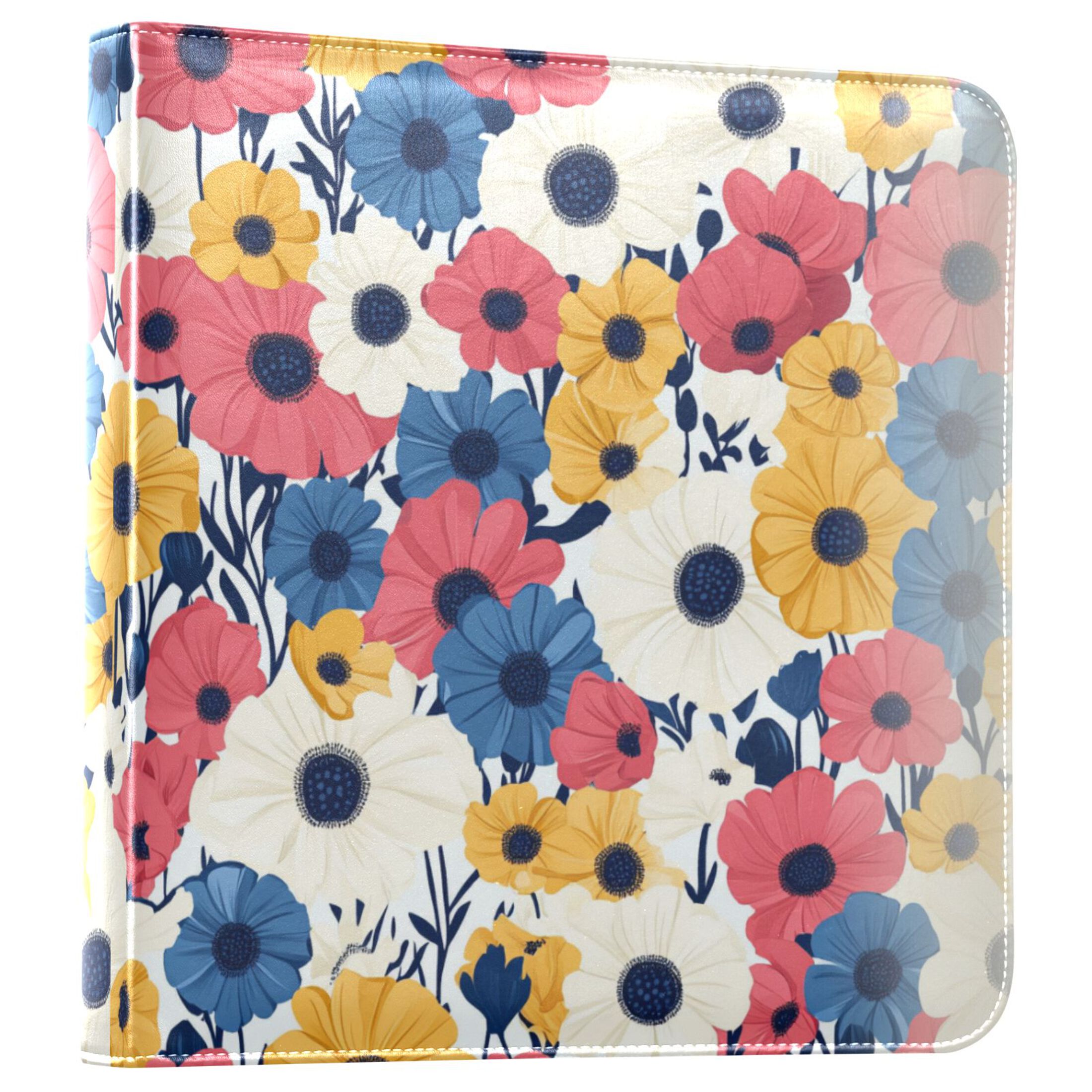 Brightly Colored Daisies Large Photo Album Self Adhesive 20 Blank Pages ...