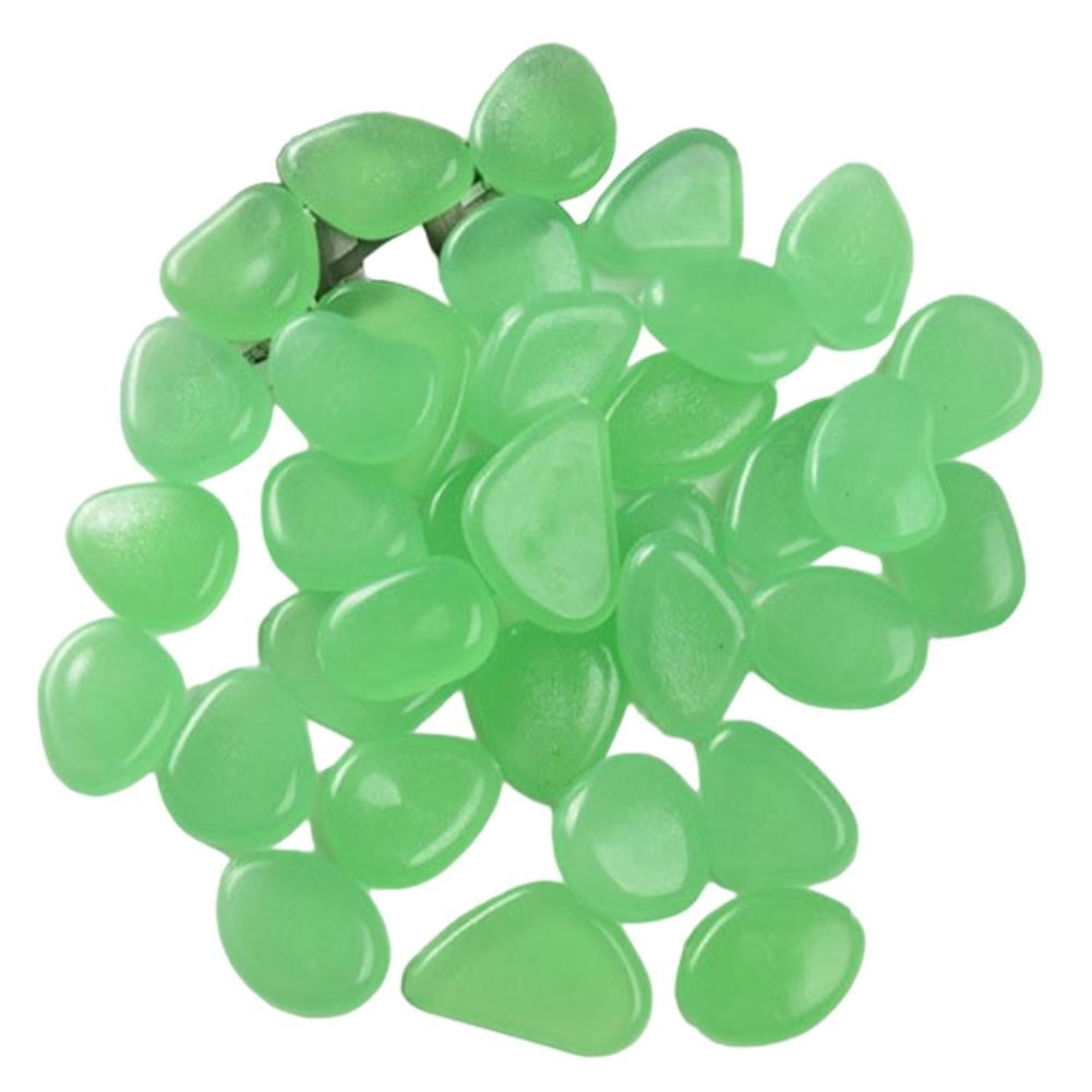 Brightly Colored Luminous Stones 100Pcs For Path Lighting Garden Decor ...